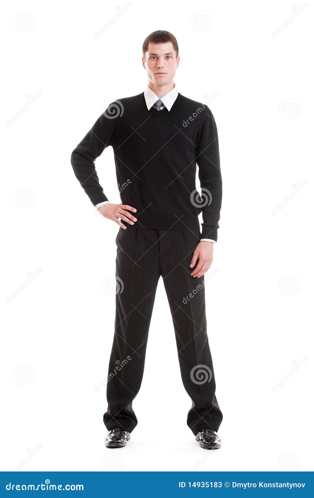 Hombre Serio Hermoso En Ropa Formal Imagen de archivo - Imagen de ...