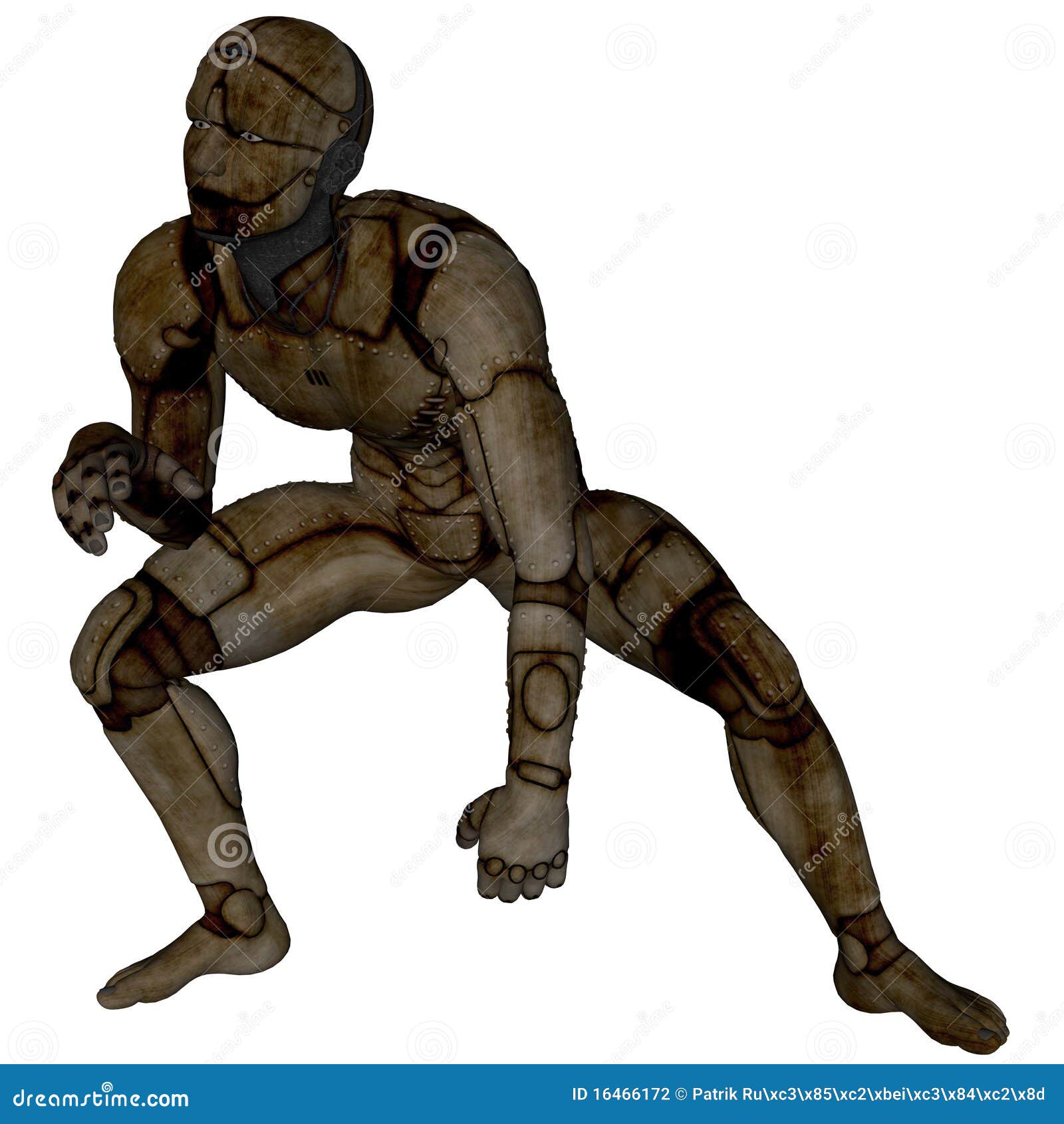 Hombre Titanium stock de ilustración. Ilustración de humano - 16466172