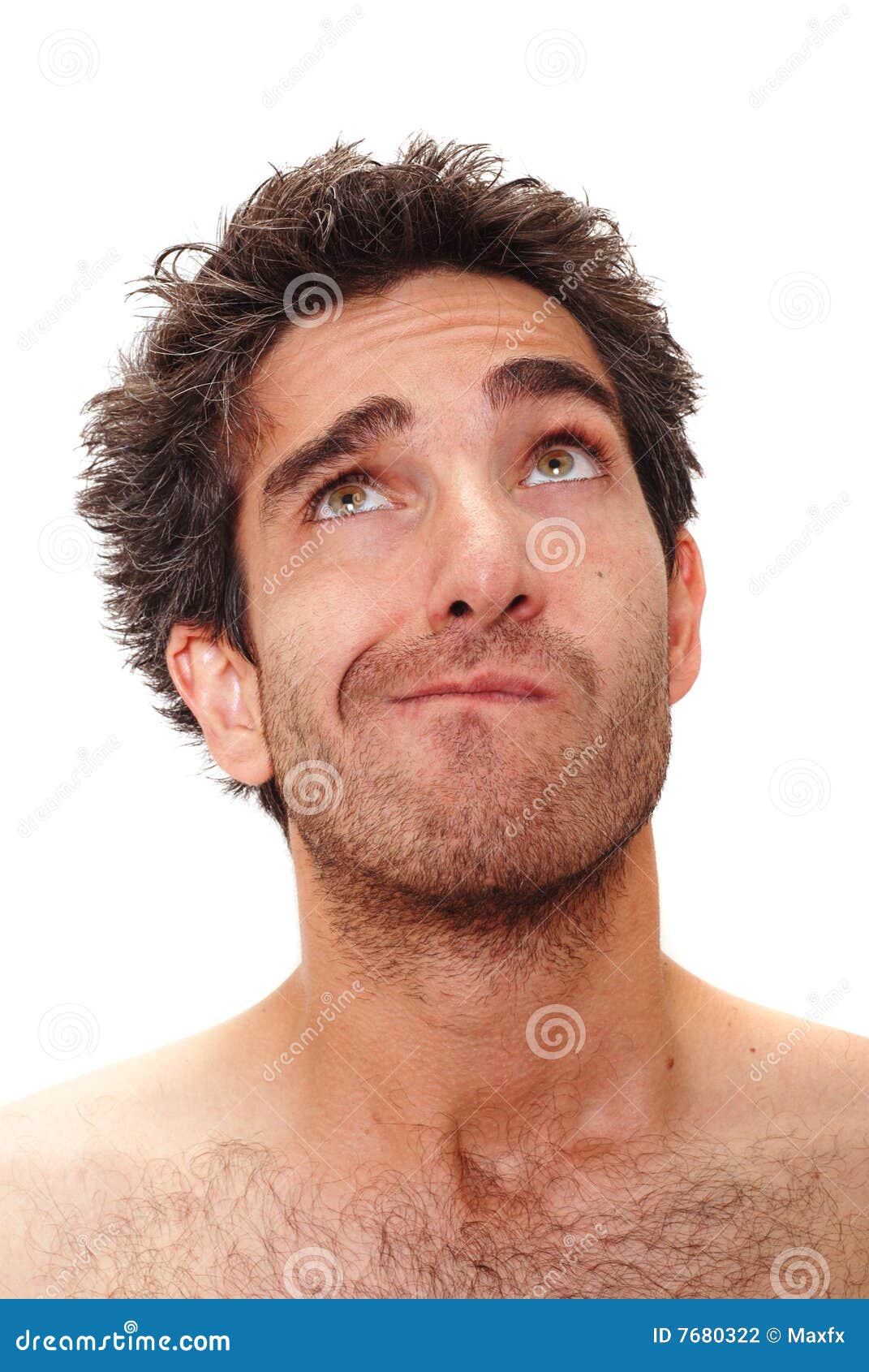 Hombre tonto foto de archivo. Imagen de tonto, hombre - 7680322