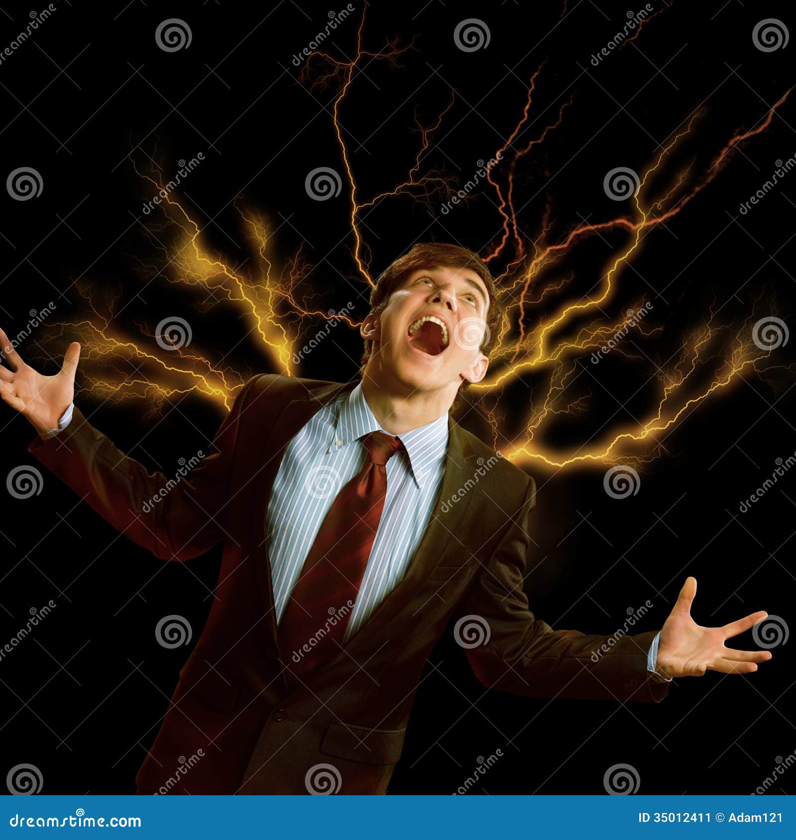 Hombre violento imagen de archivo. Imagen de agresivo - 35012411