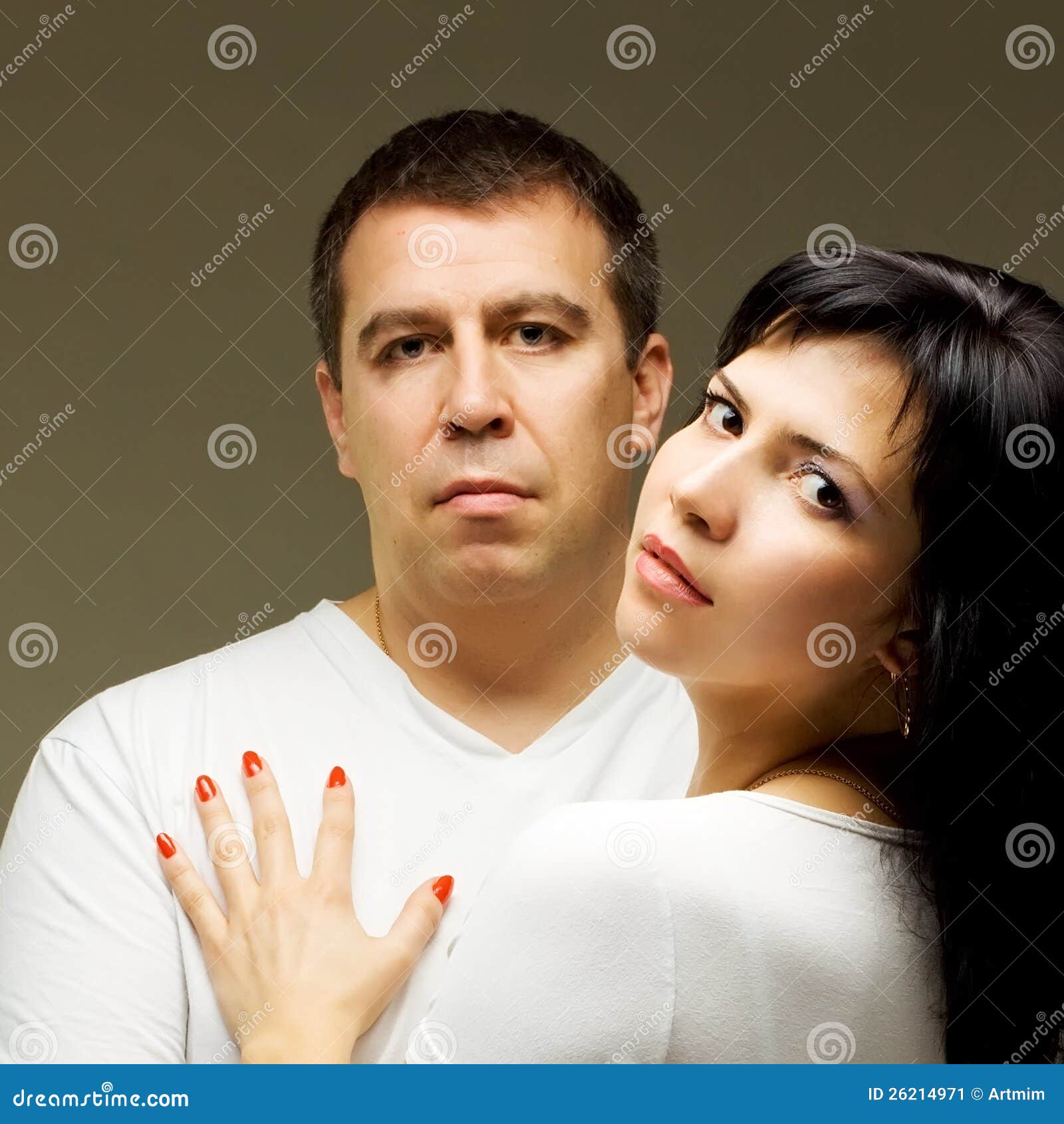 Hombre Y Mujer Par Imagen De Archivo Imagen De Lazo 26214971