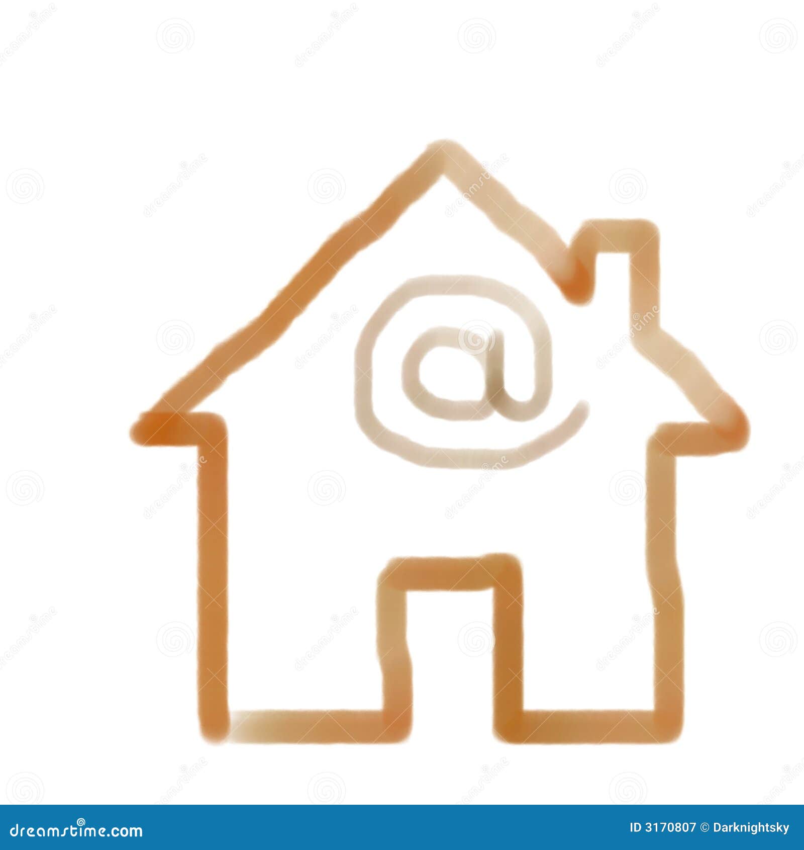 At home stock image. Image of family, symbol, entrance - 3170807