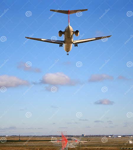Almost home stock image. Image of homeland, approach, aircraft - 486105