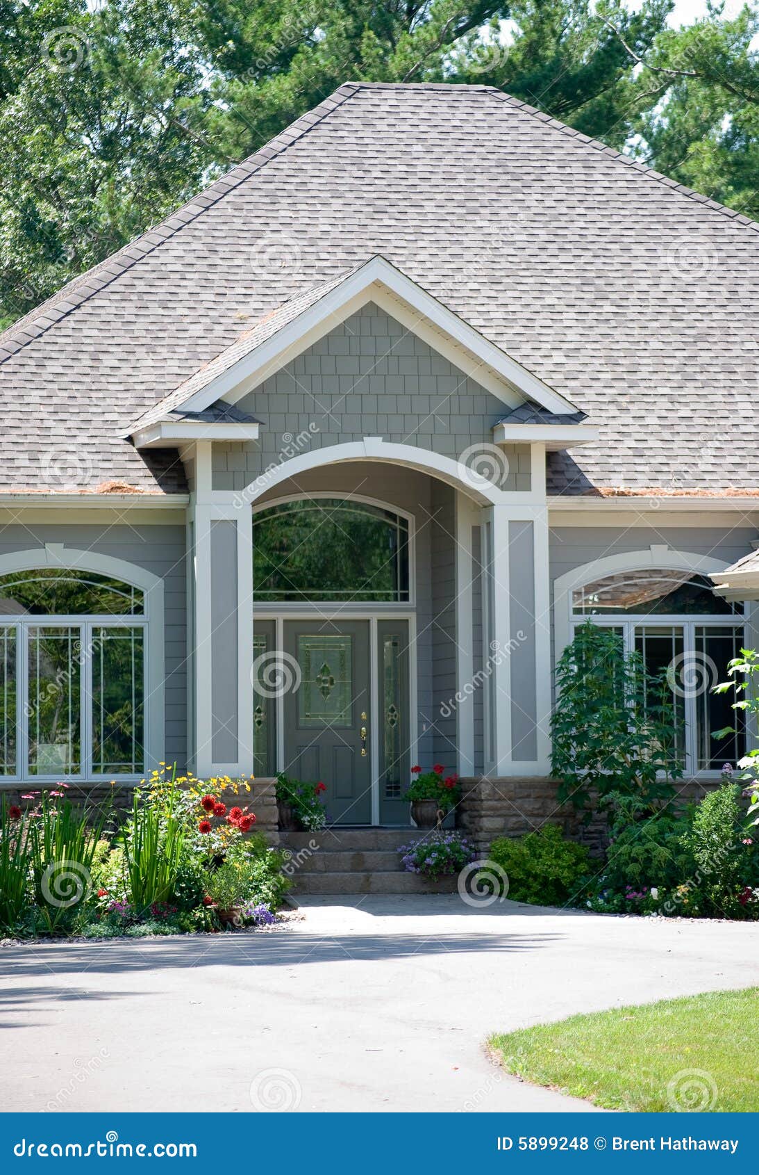Home stock photo. Image of suburban, windows, residential - 5899248