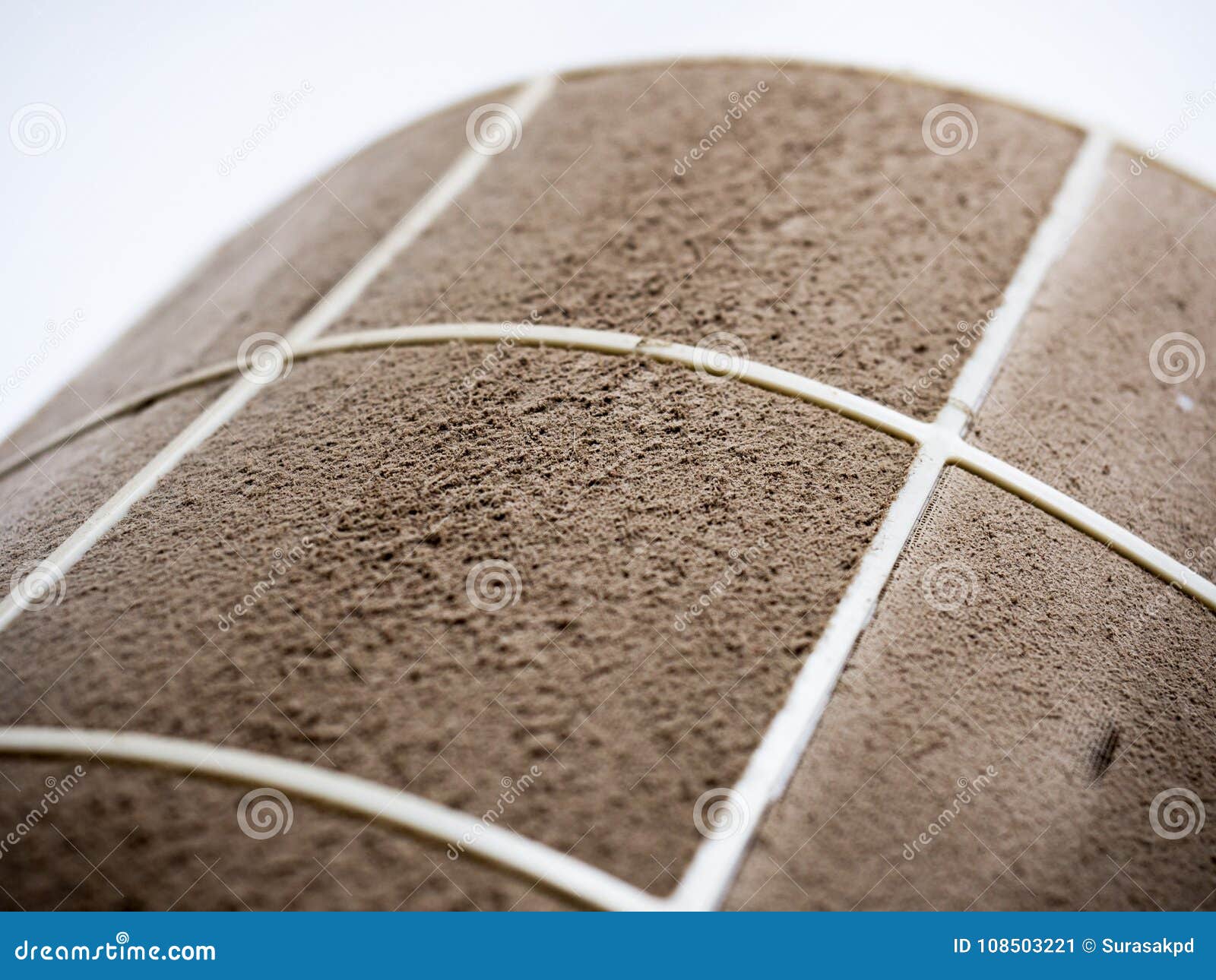 Home Air Conditioner`s Filter Choke with Fully of Dust, Dirty Fi Stock ...