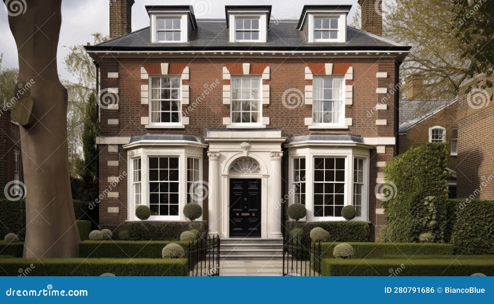 Home Architecture Design in Modern Style with Angular Roof Stock ...