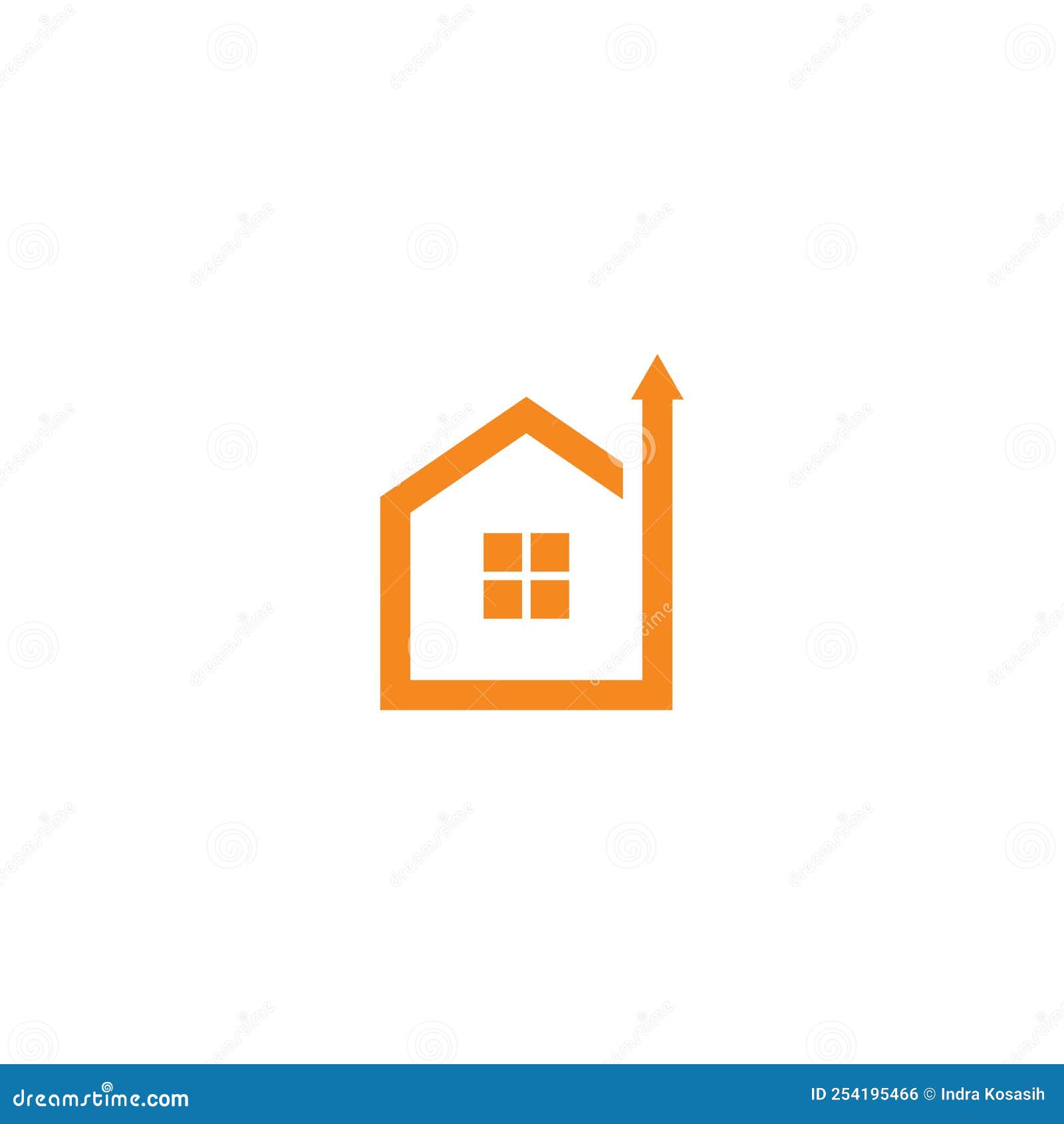 Home Arrow Logo Vector Icon Illustration Stock Vector - Illustration of ...
