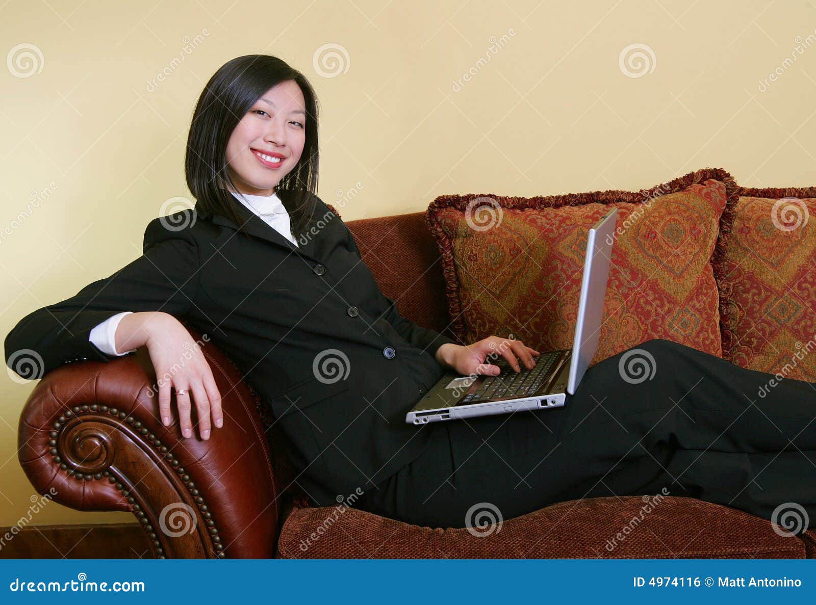 Home Based Business Woman Working Stock Photo - Image of commerce ...