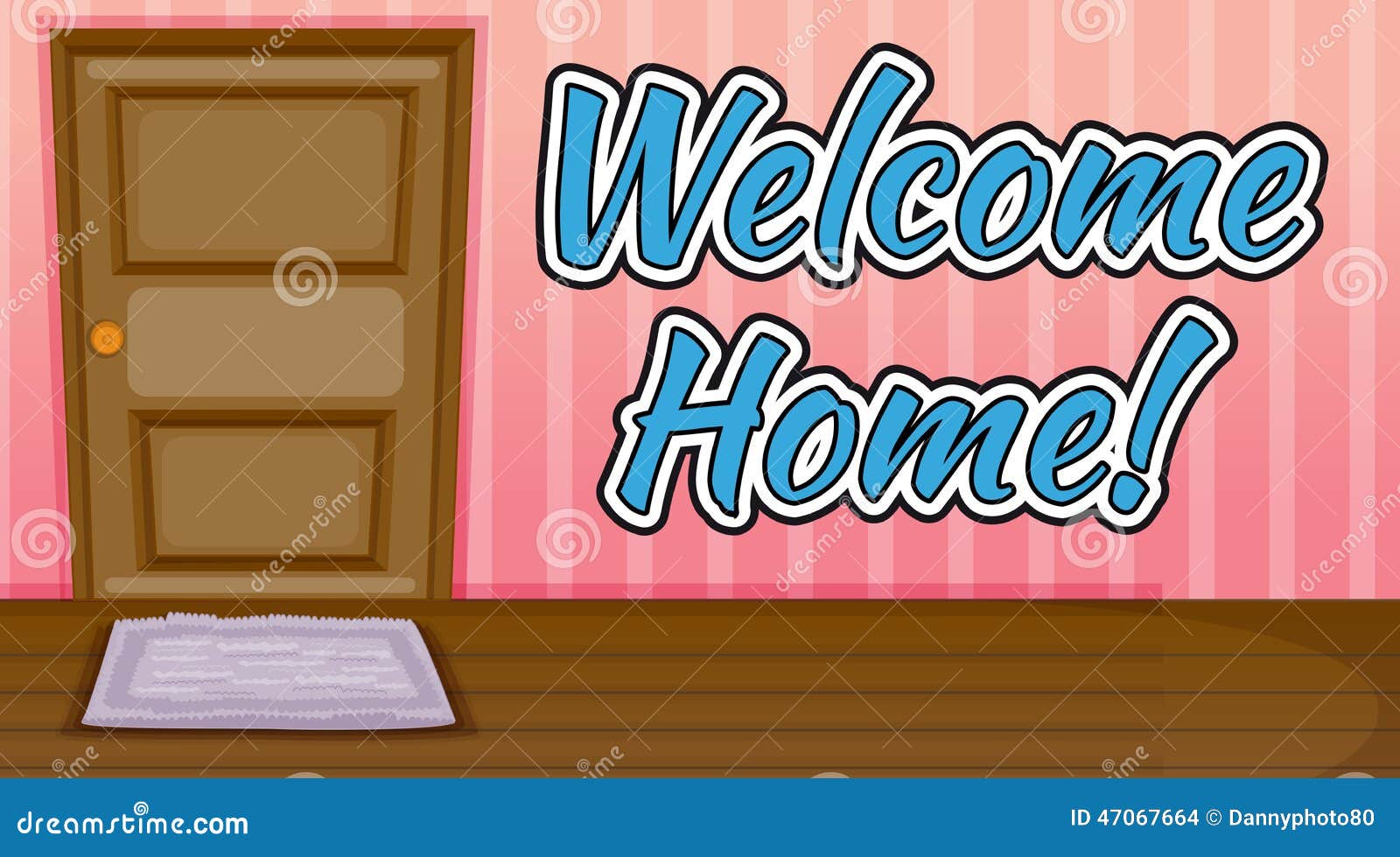 HOME bem-vinda ilustração do vetor. Ilustração de sinal - 47067664