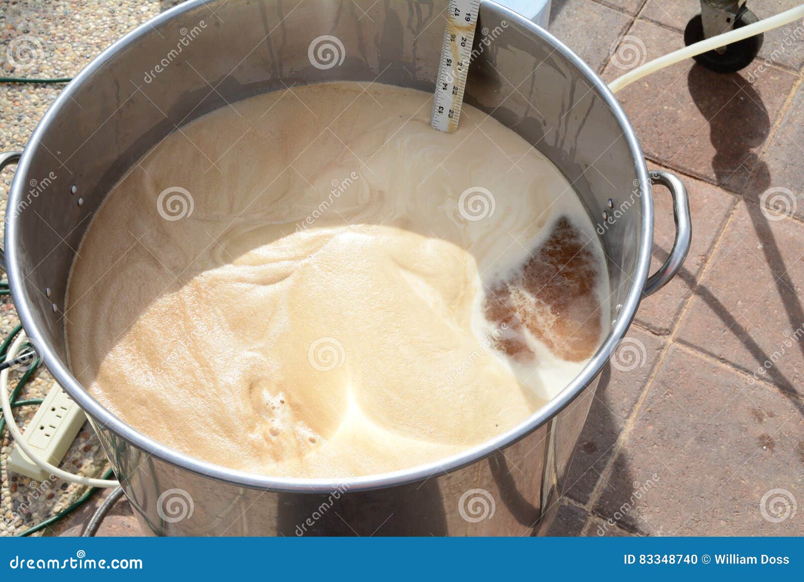 Home Brewing beer kettle stock photo. Image of boiler - 83348740