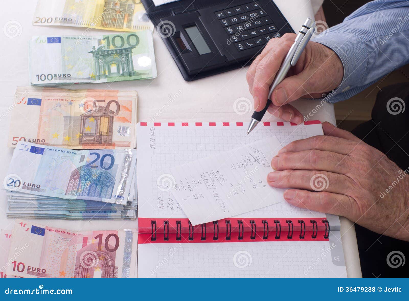 Home budget stock photo. Image of currency, calculation - 36479288