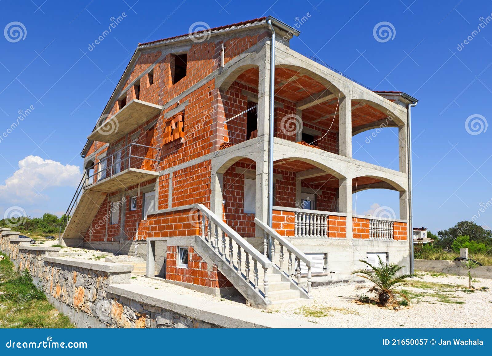 Home Building stock image. Image of foundation, rent - 21650057
