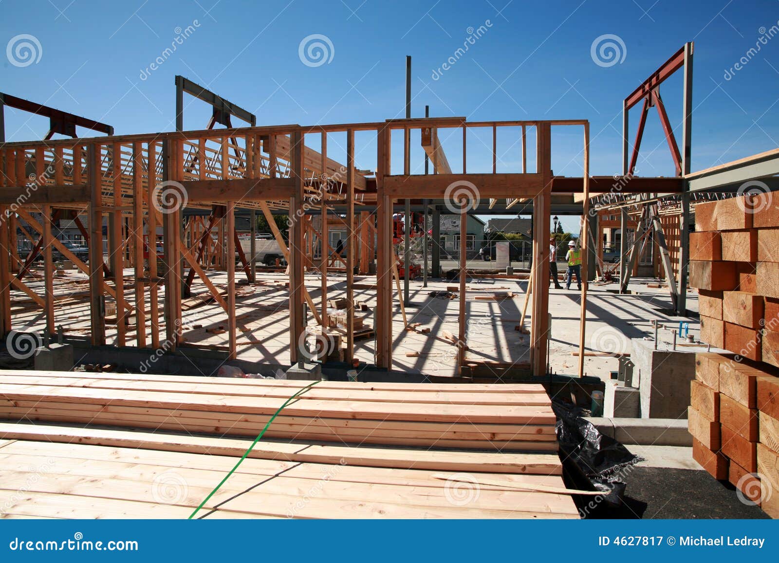 Home Building Construction and Building Concepts Stock Image - Image of ...
