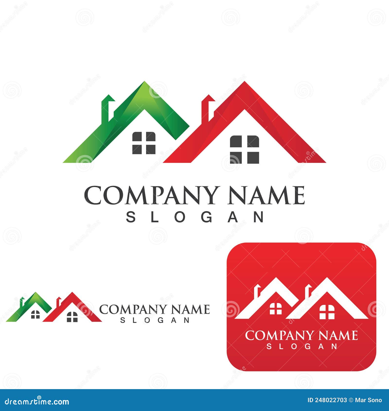 Home and Building Logo and Symbol Stock Vector - Illustration of ...