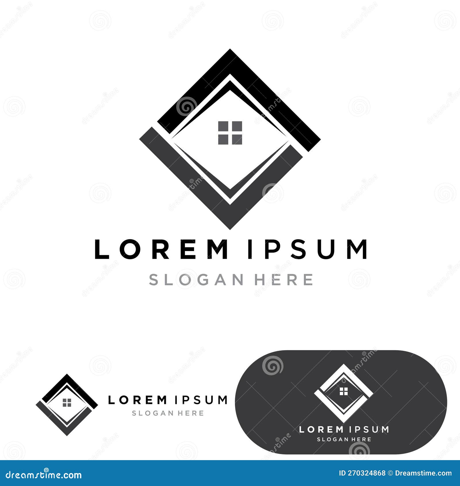 Home and Building Logo and Symbol Stock Vector - Illustration of ...