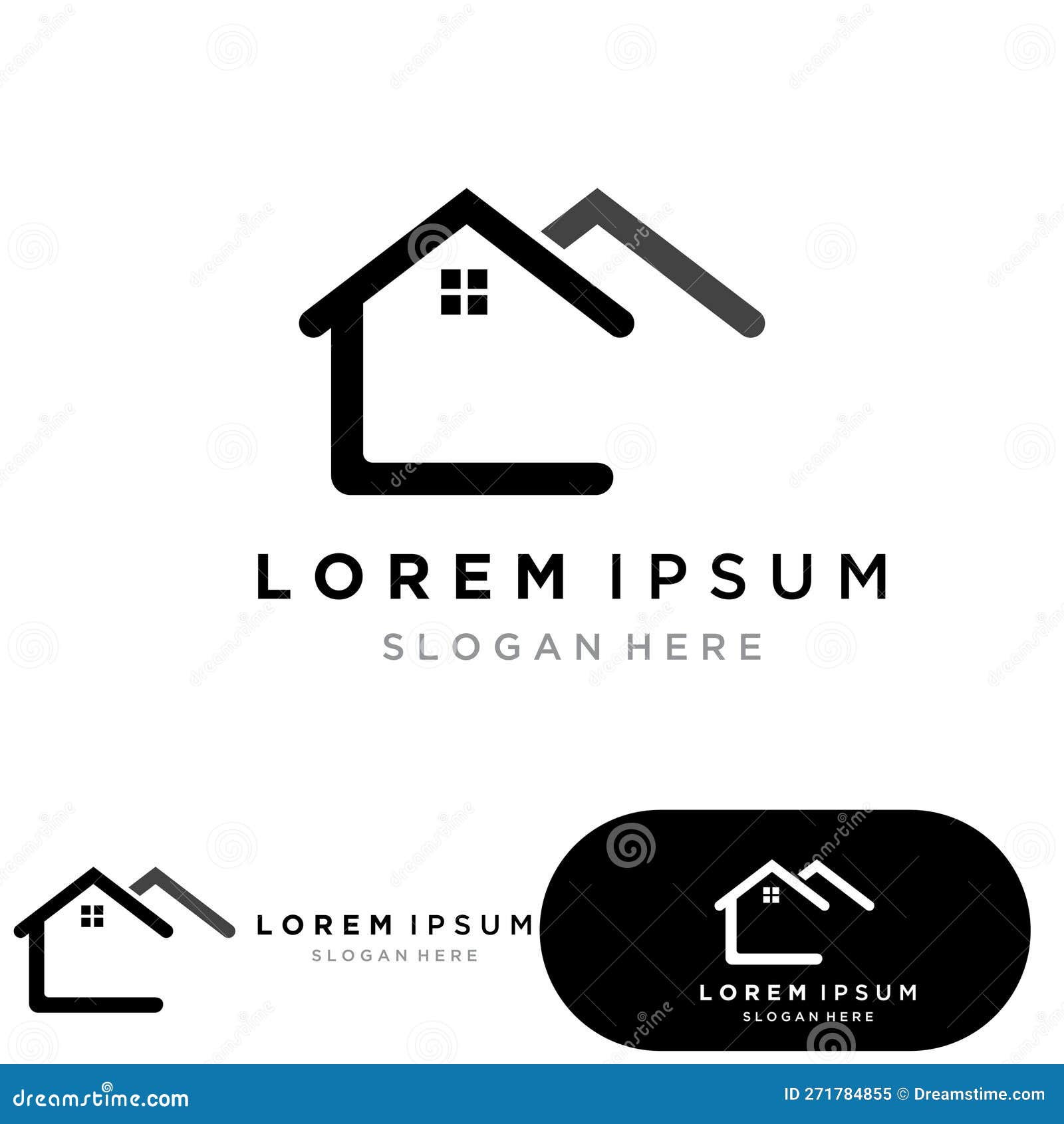 Home and Building Logo and Symbol Stock Vector - Illustration of ...