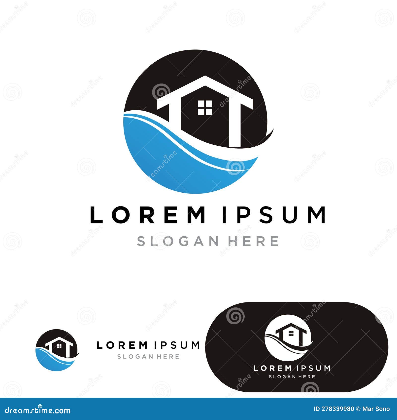 Home and Building Logo and Symbol Stock Vector - Illustration of ...