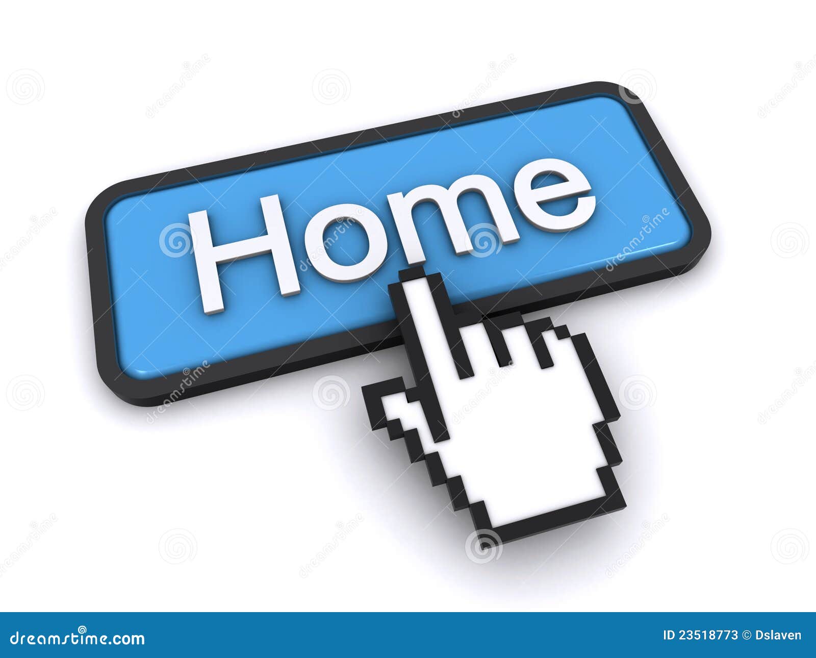 Home button stock illustration. Illustration of icon - 23518773
