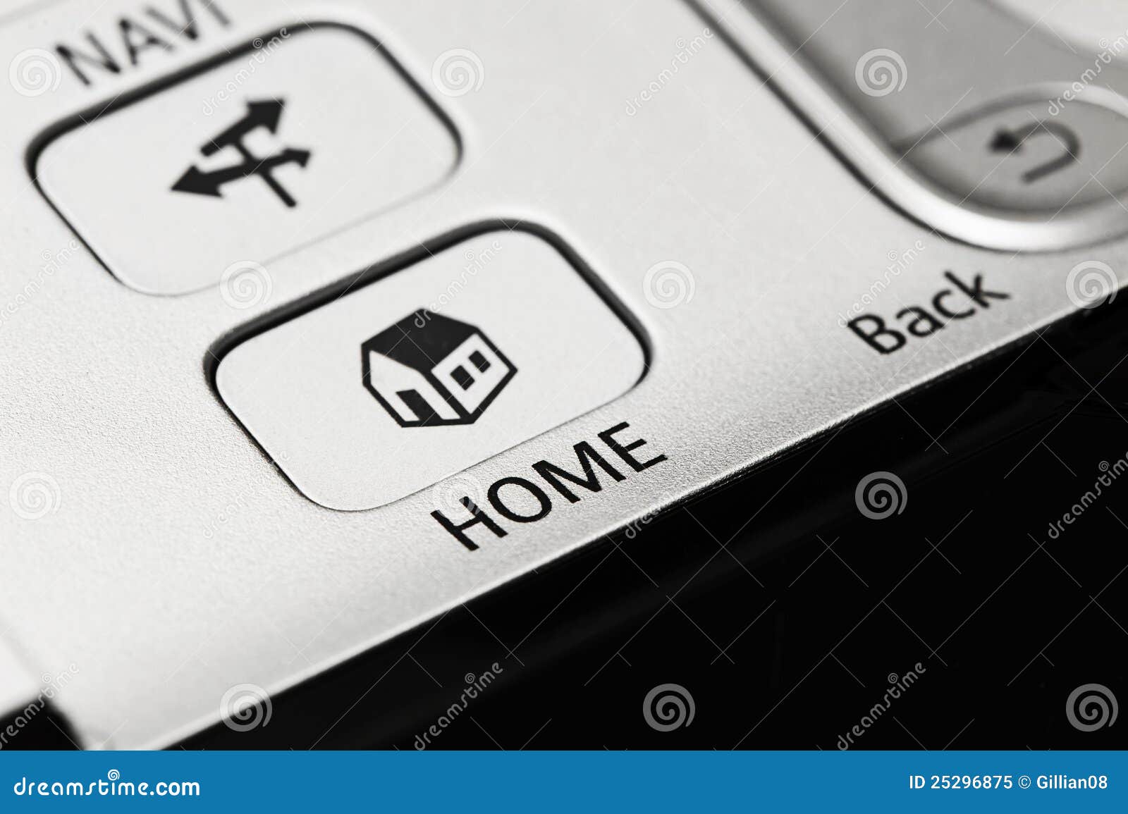 Home button stock image. Image of ideas, home, foreground - 25296875