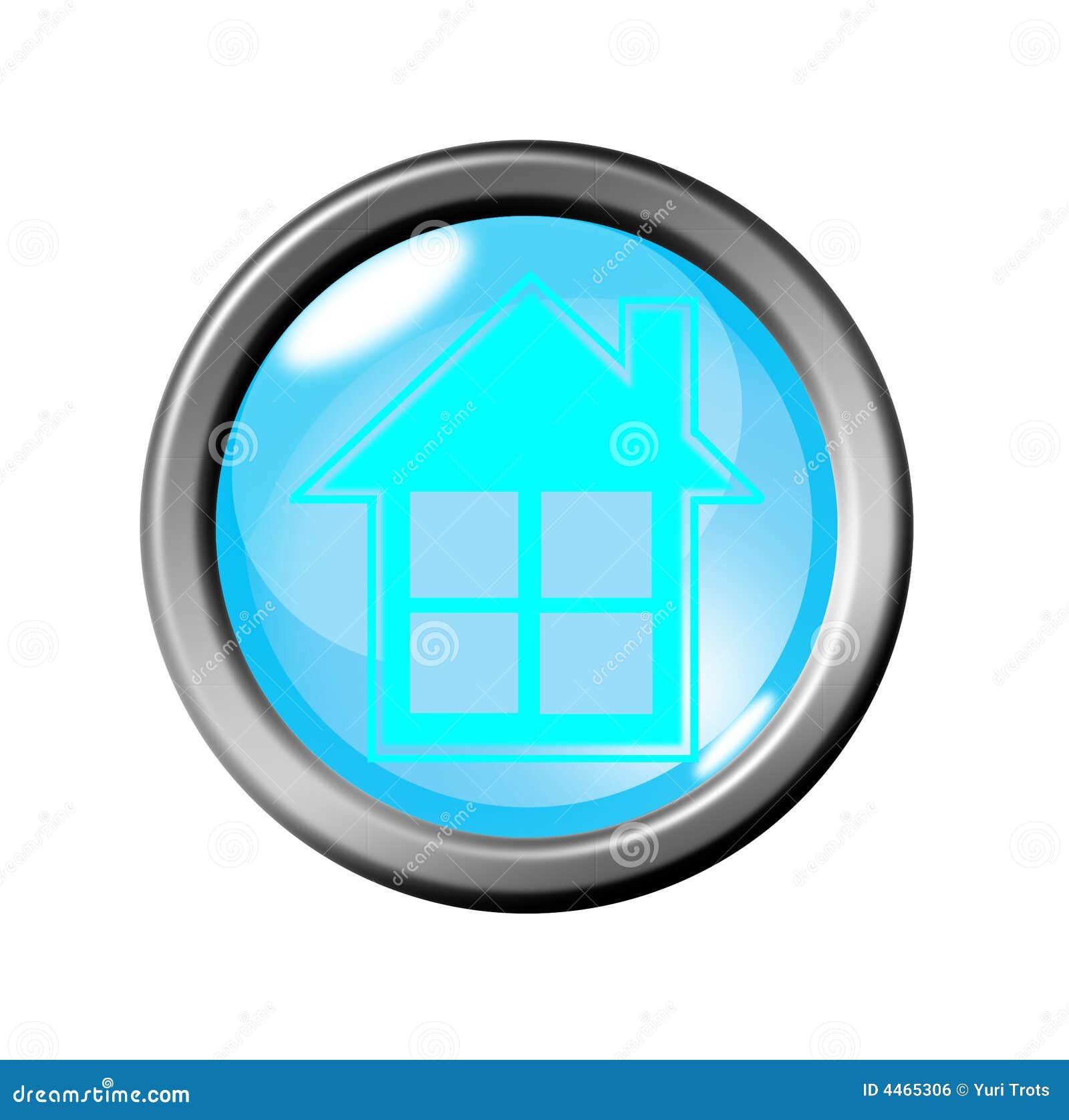 Home Button Picture. Image: 4465306