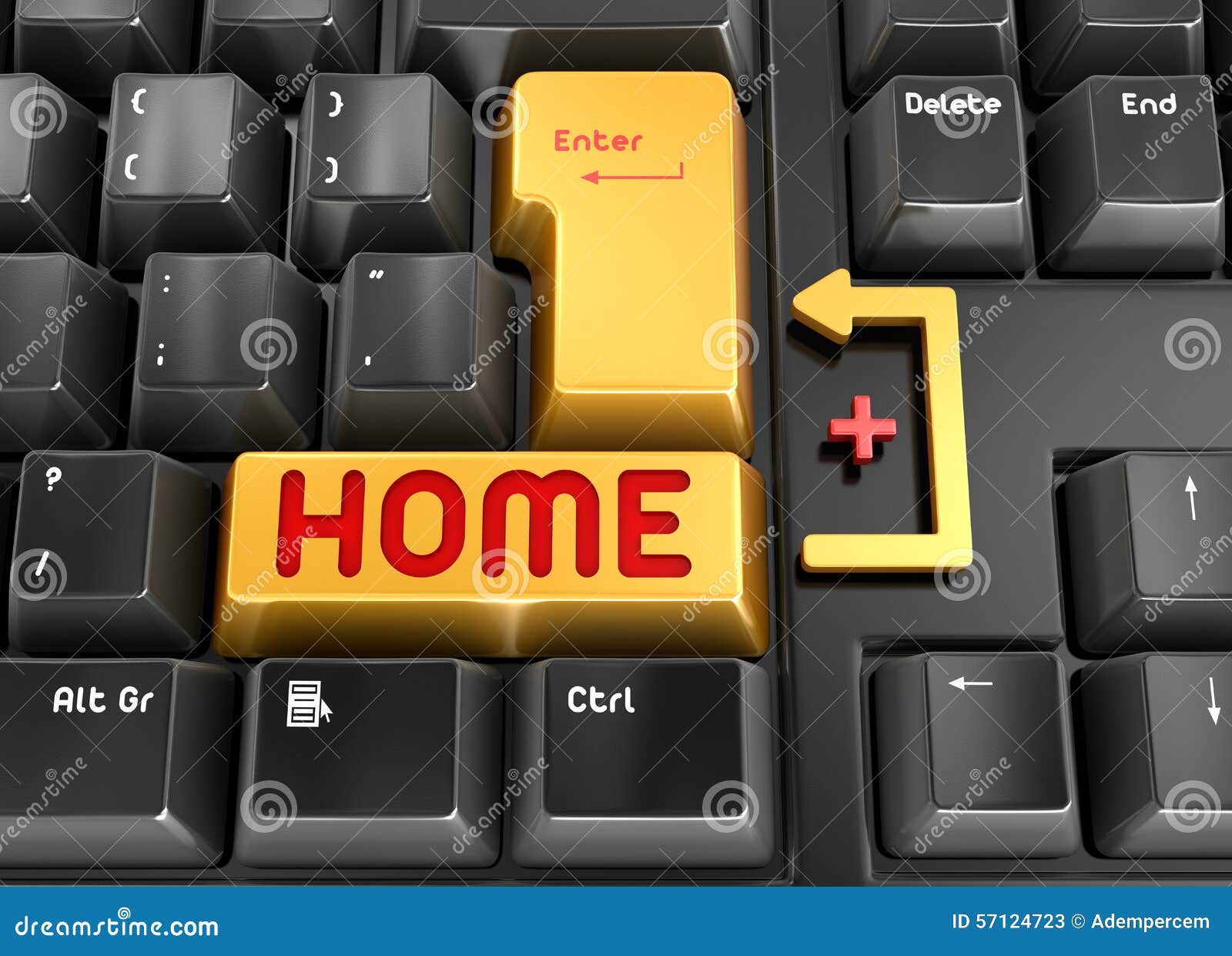 Home button stock illustration. Illustration of black - 57124723