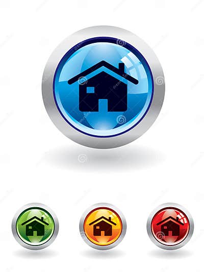 Home button from series stock vector. Illustration of series - 8035683