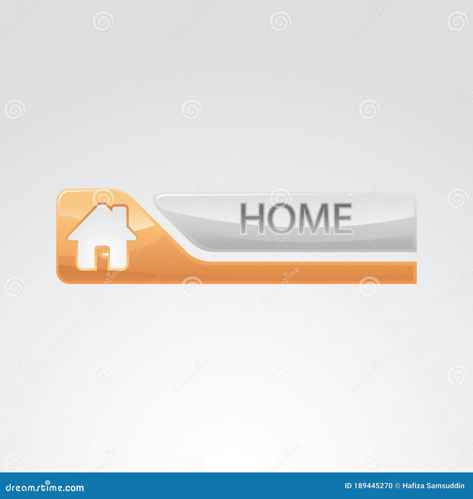 Home Button. Vector Illustration Decorative Design Stock Vector ...