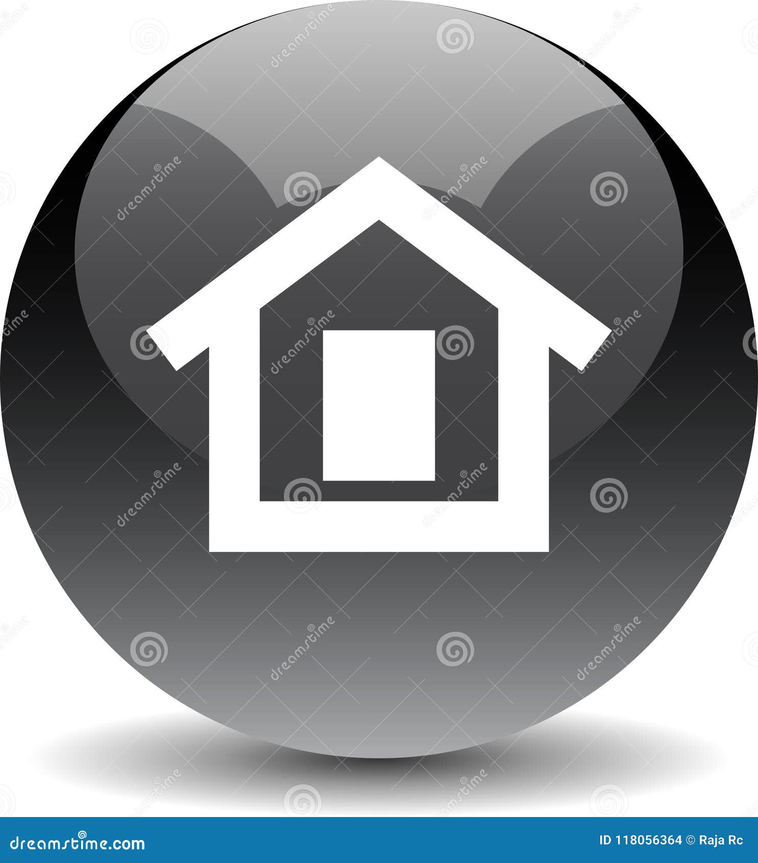 Black Home Icons For Website