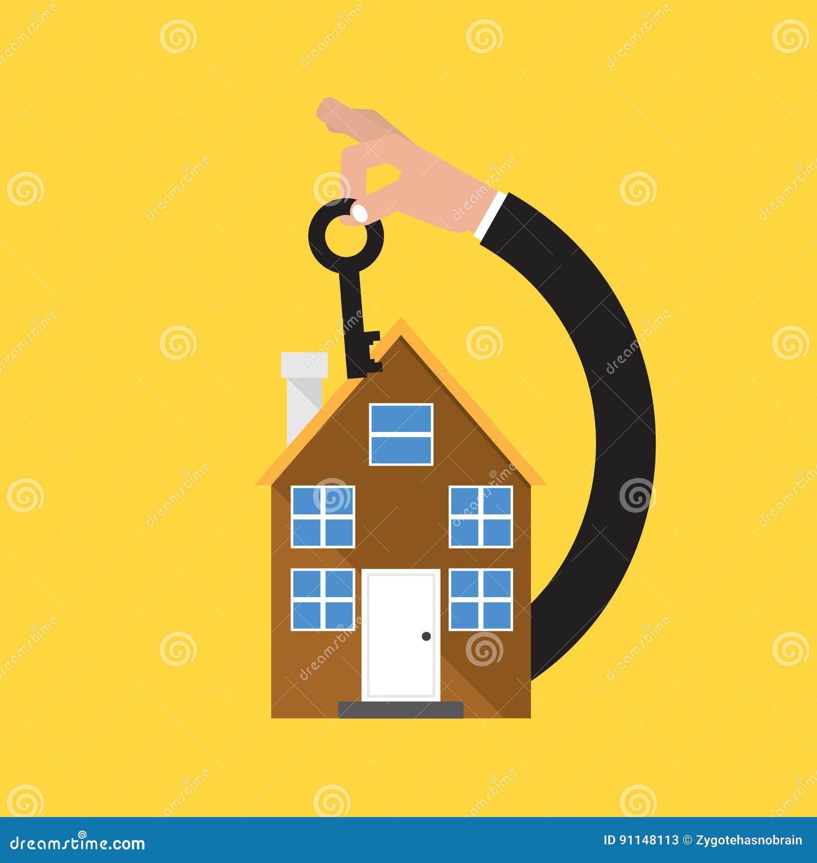 Home Buying Conceptual Vector Stock Vector - Illustration of sale ...