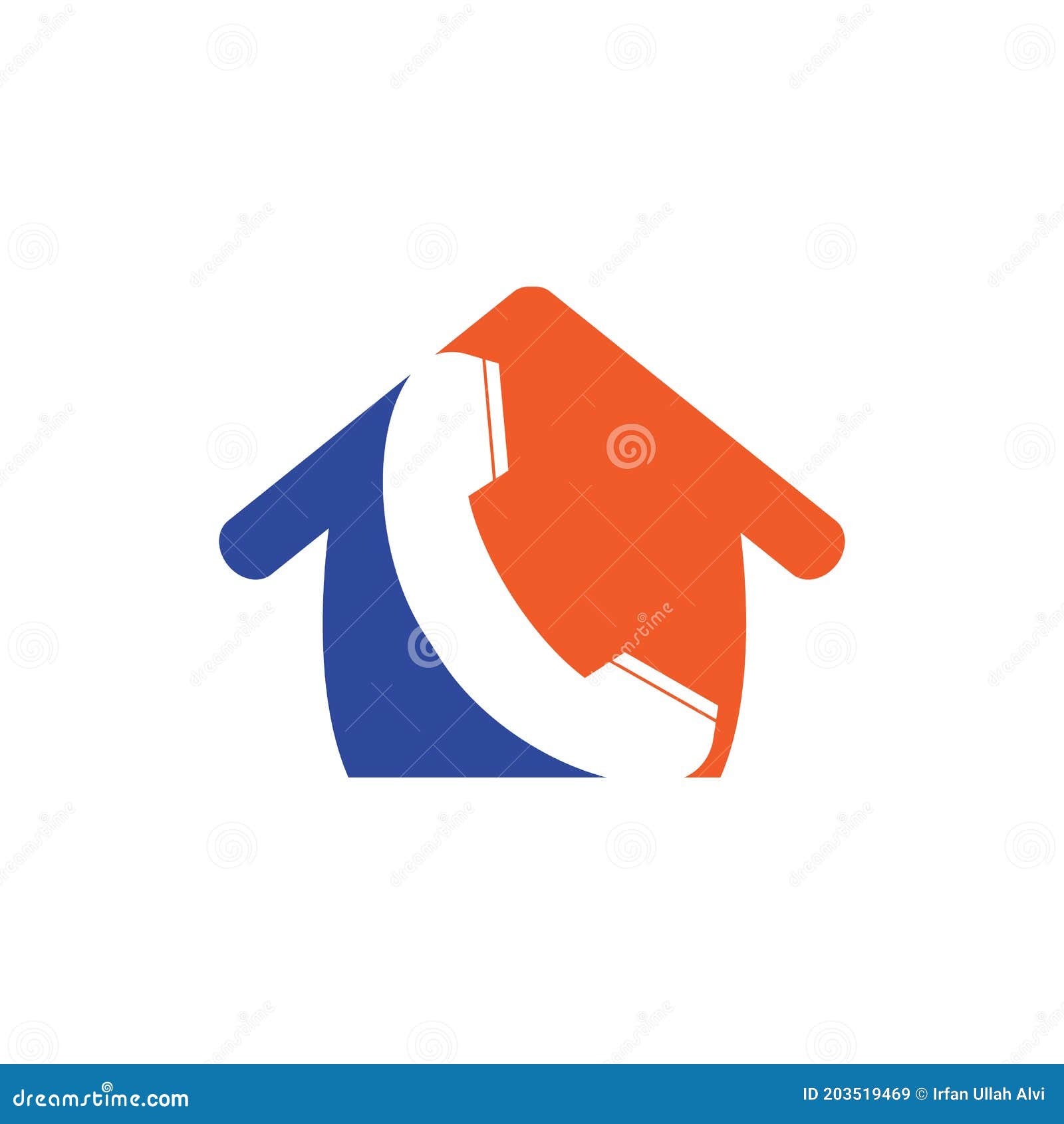 Home Call Logo Design Template. Stock Vector - Illustration of business ...