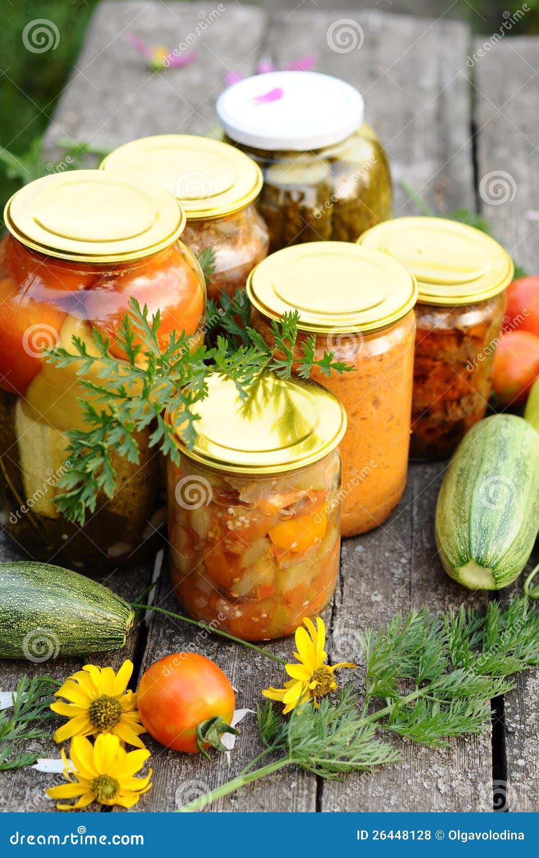 Home Canning, Canned Vegetables Stock Photo - Image of peppers, healthy ...