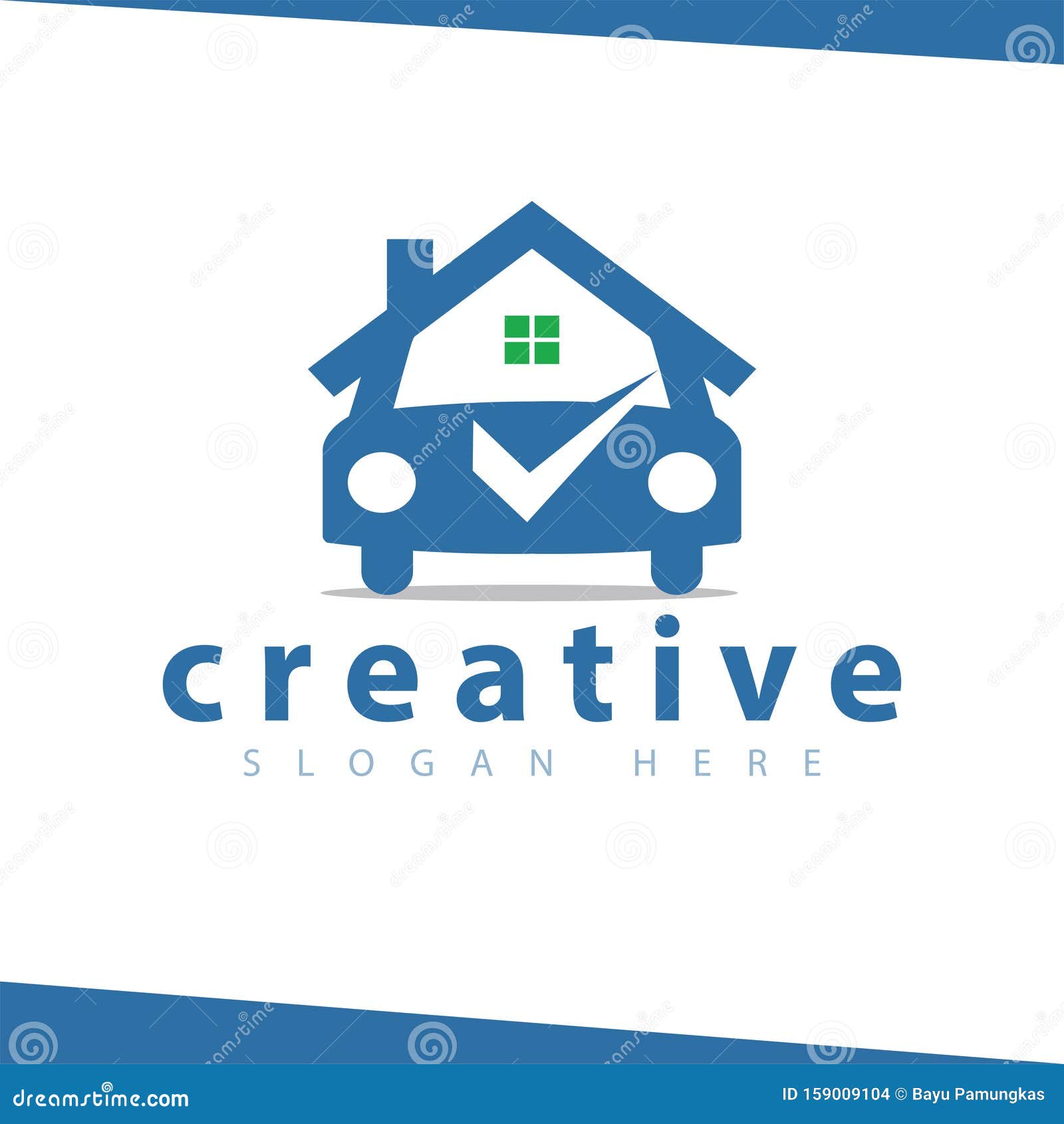 Home Car Logo vector icon stock vector. Illustration of pack - 159009104