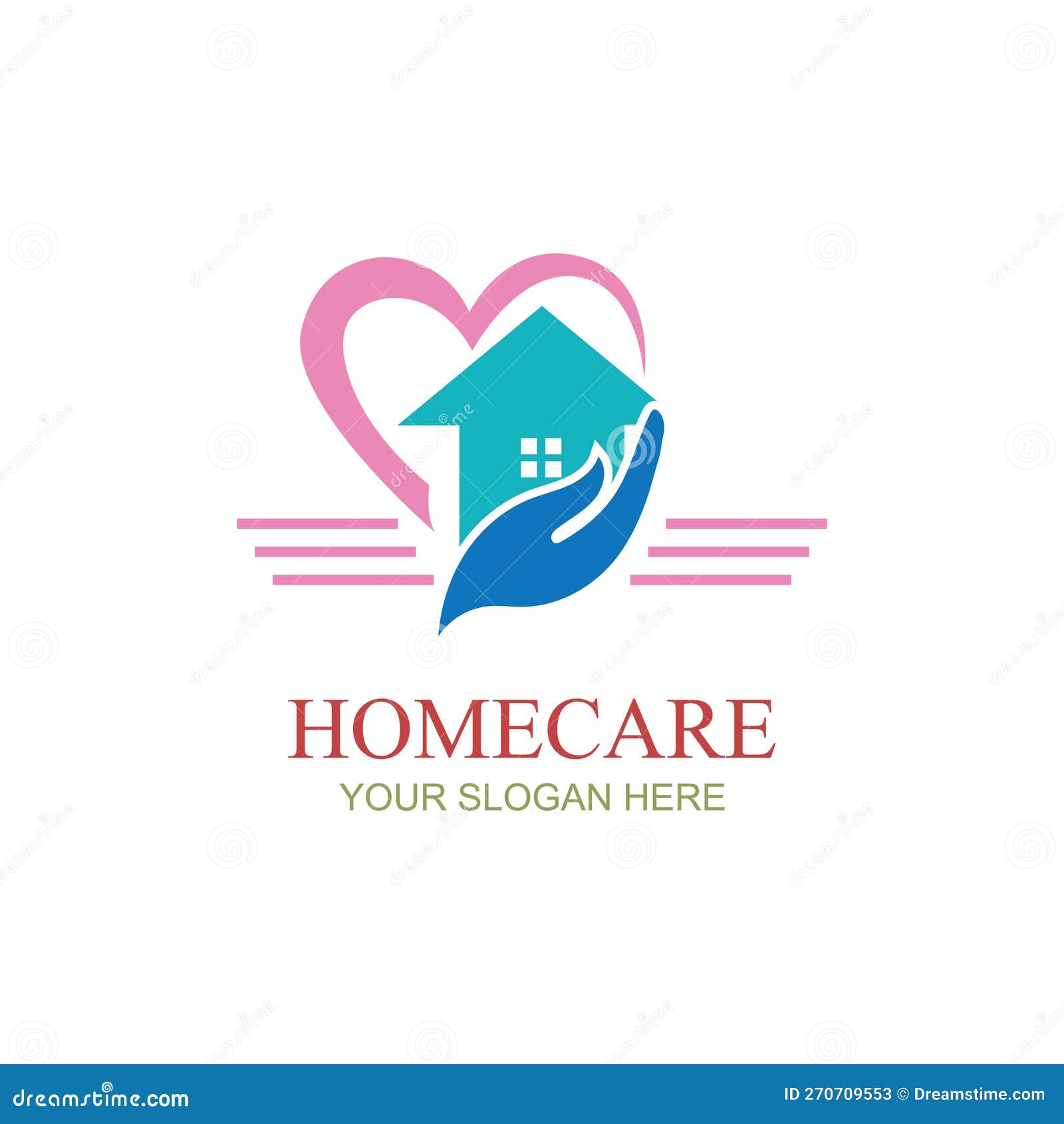 Home Care Logo Template, Medical Home Logo Stock Vector - Illustration ...