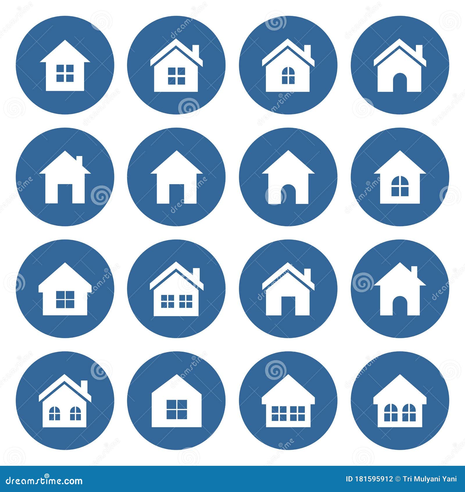 Home Icon Vector Design Symbol Stock Vector - Illustration of block ...