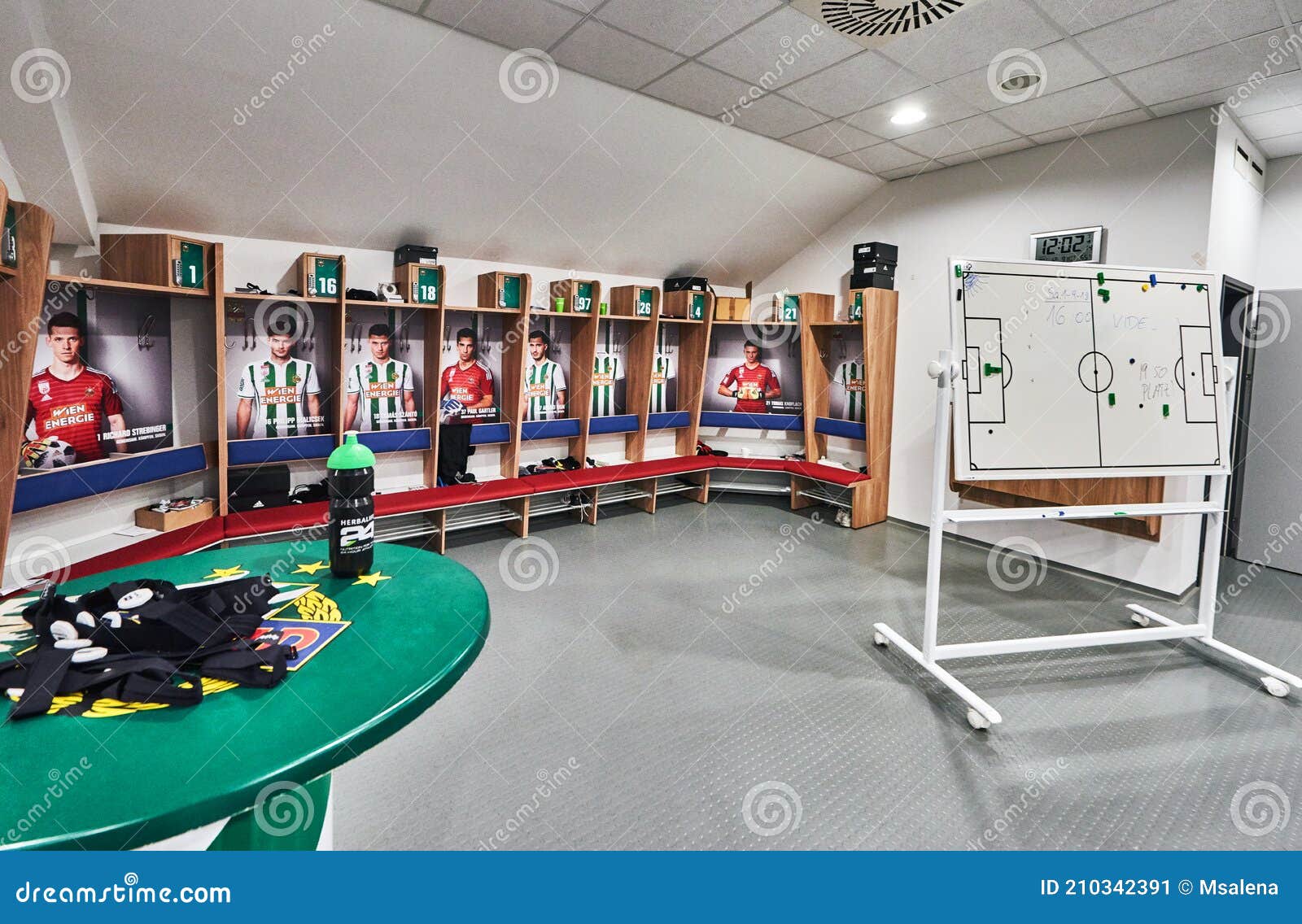 Home Changing Room at FC Rapid Stadium Editorial Photo - Image of fifa ...