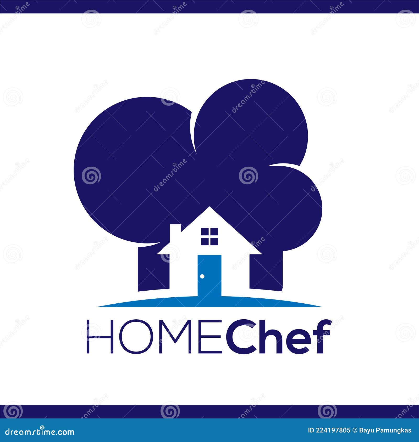 Home Chef Logo Vector Element. Chef Logo Template Stock Vector ...