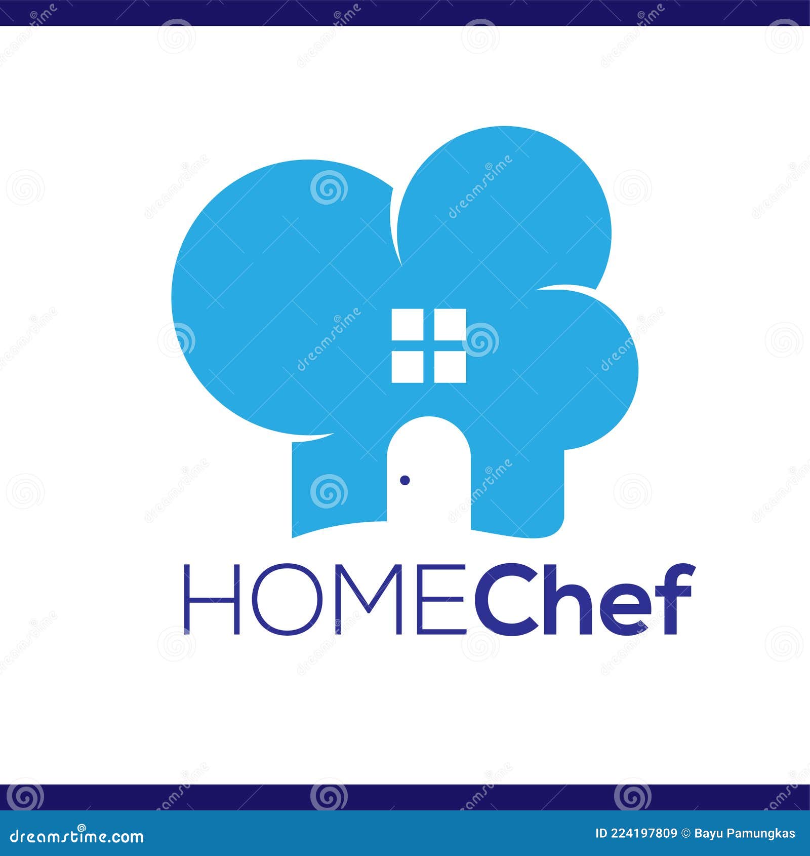 Home Chef Logo Vector Element. Chef Logo Template Stock Vector ...