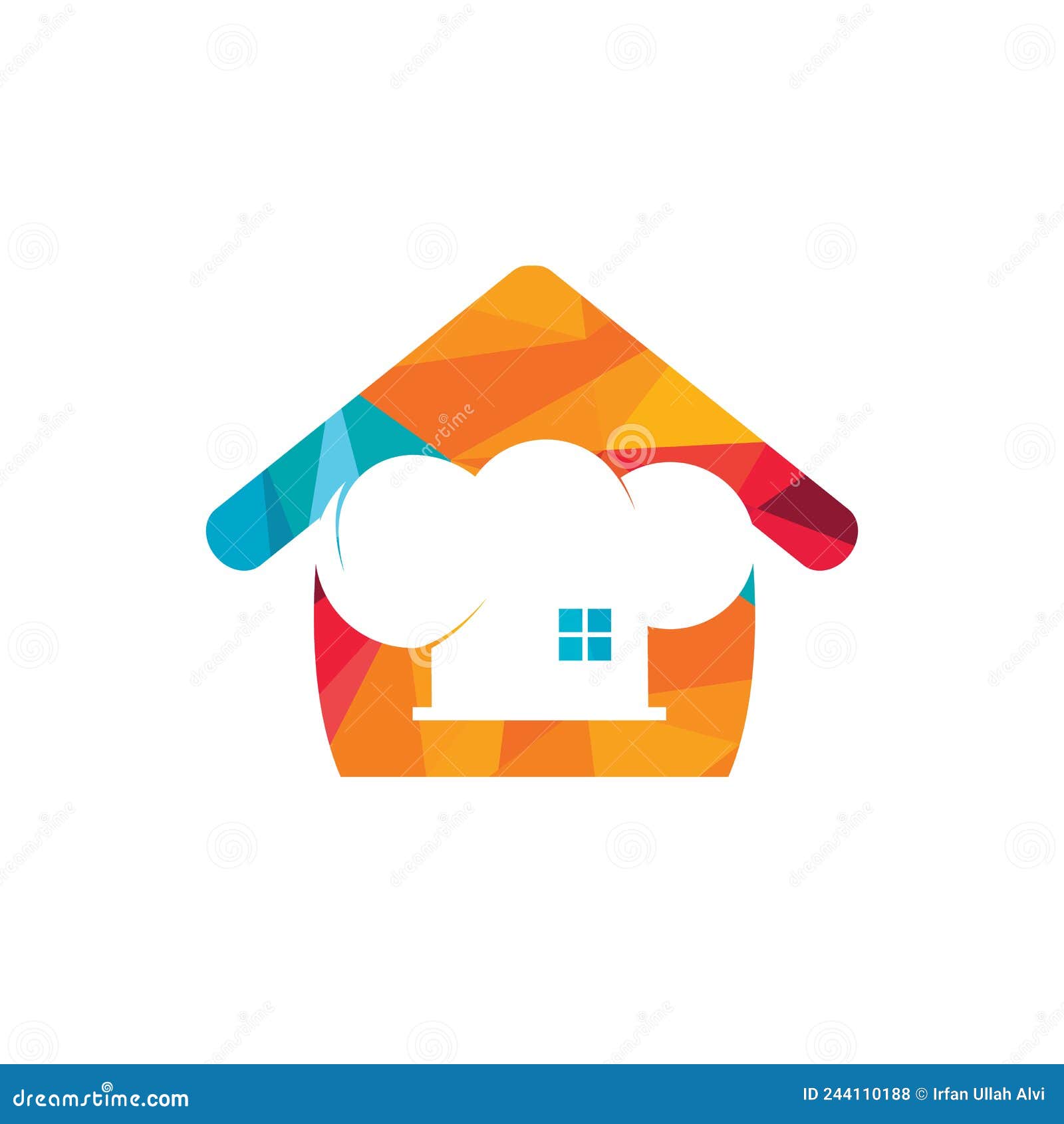 Home Chef Vector Logo Design Template. Stock Vector - Illustration of ...
