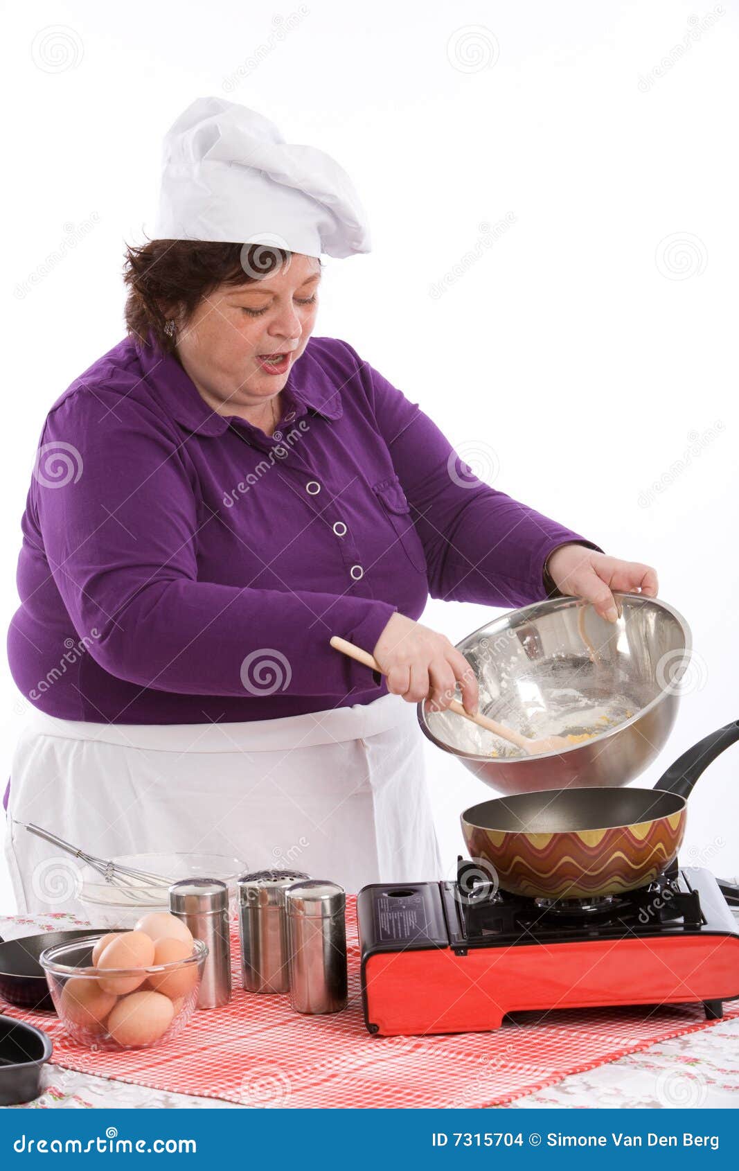 Home chef at work stock photo. Image of cook, cooking - 7315704