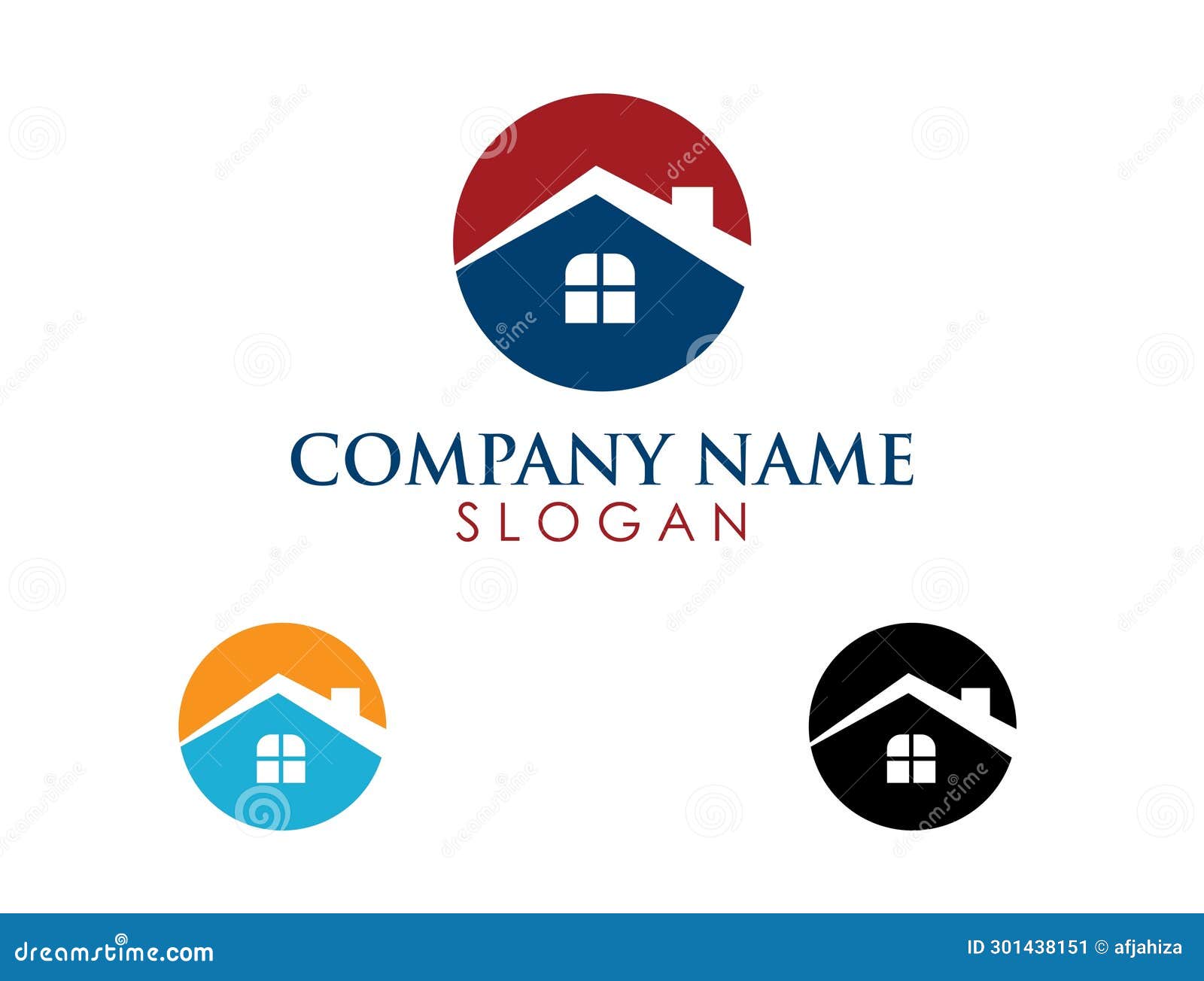 Home Circle 2 Logo Template Stock Vector - Illustration of cartoon ...