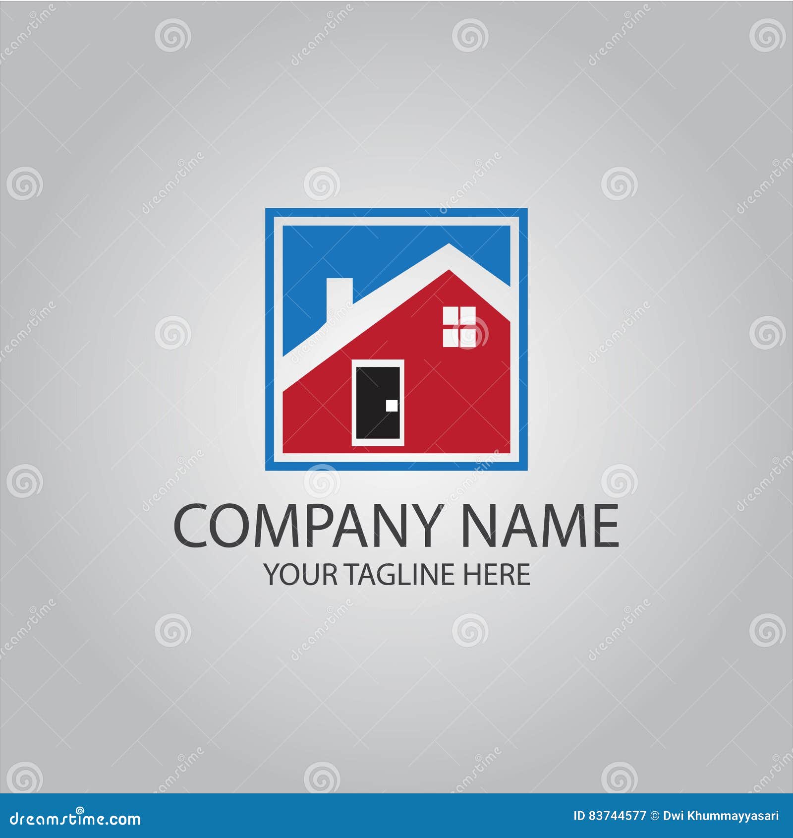 Home company logo stock vector. Illustration of brightly - 83744577