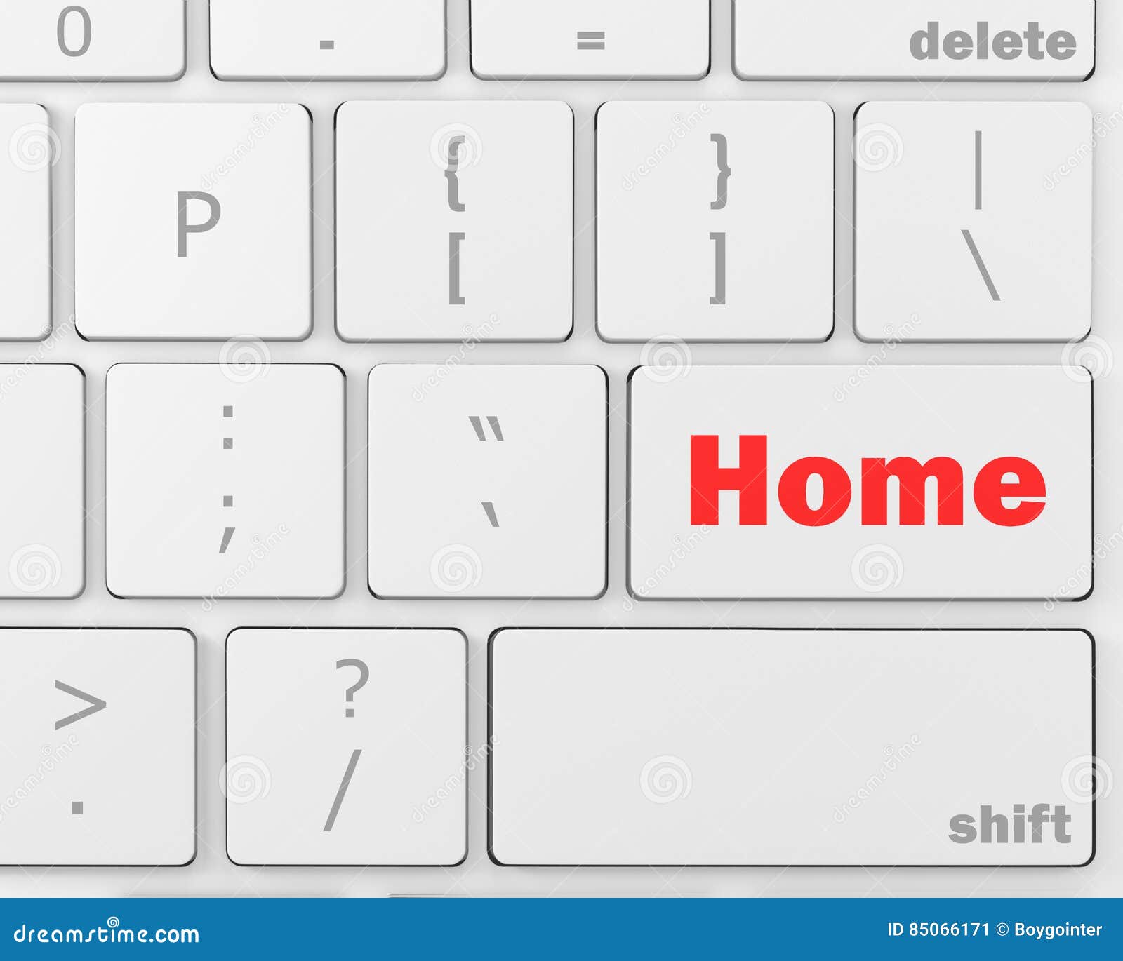 Home stock illustration. Illustration of blue, computer - 85066171
