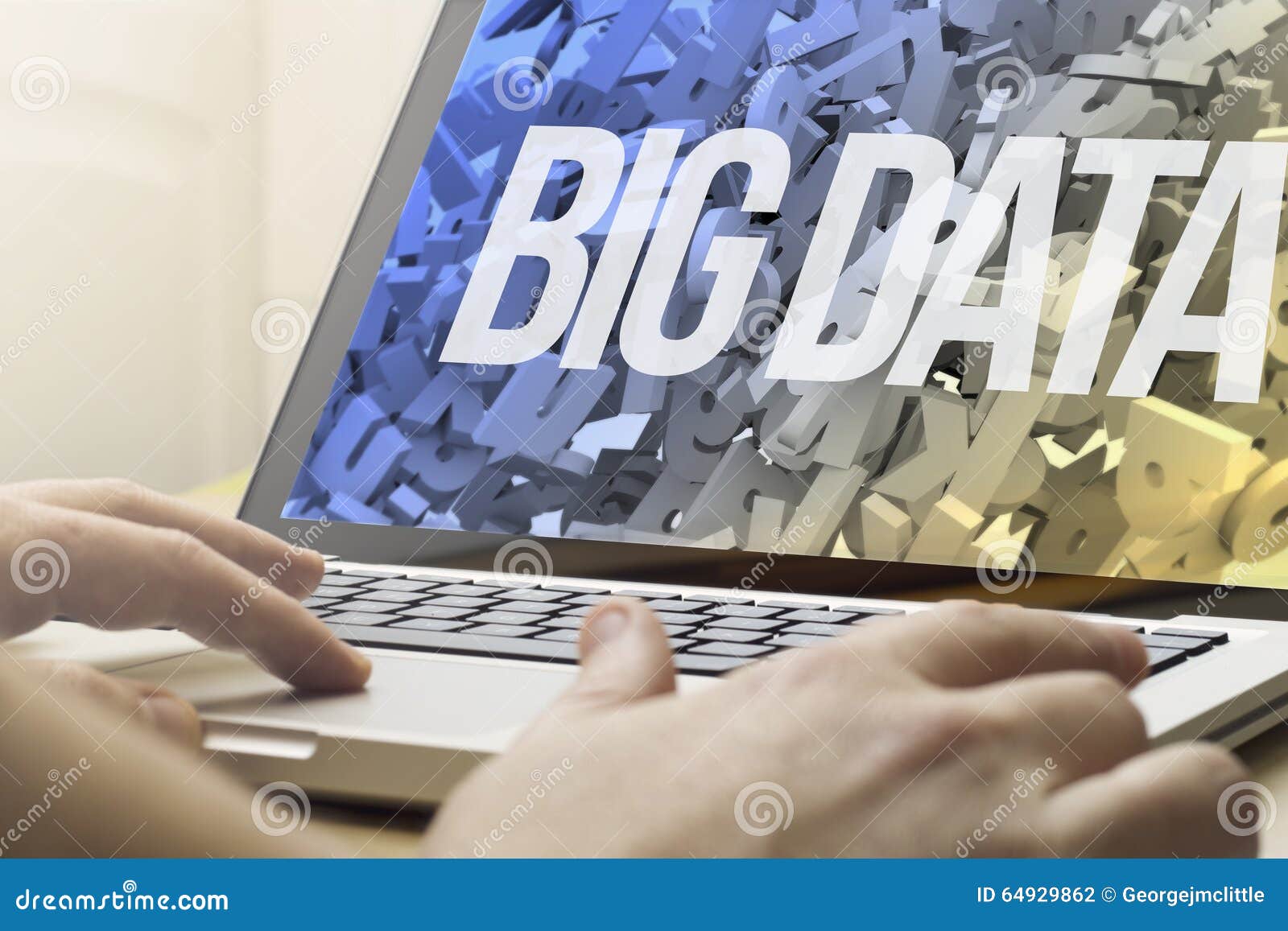 Home computing big data stock photo. Image of binary - 64929862