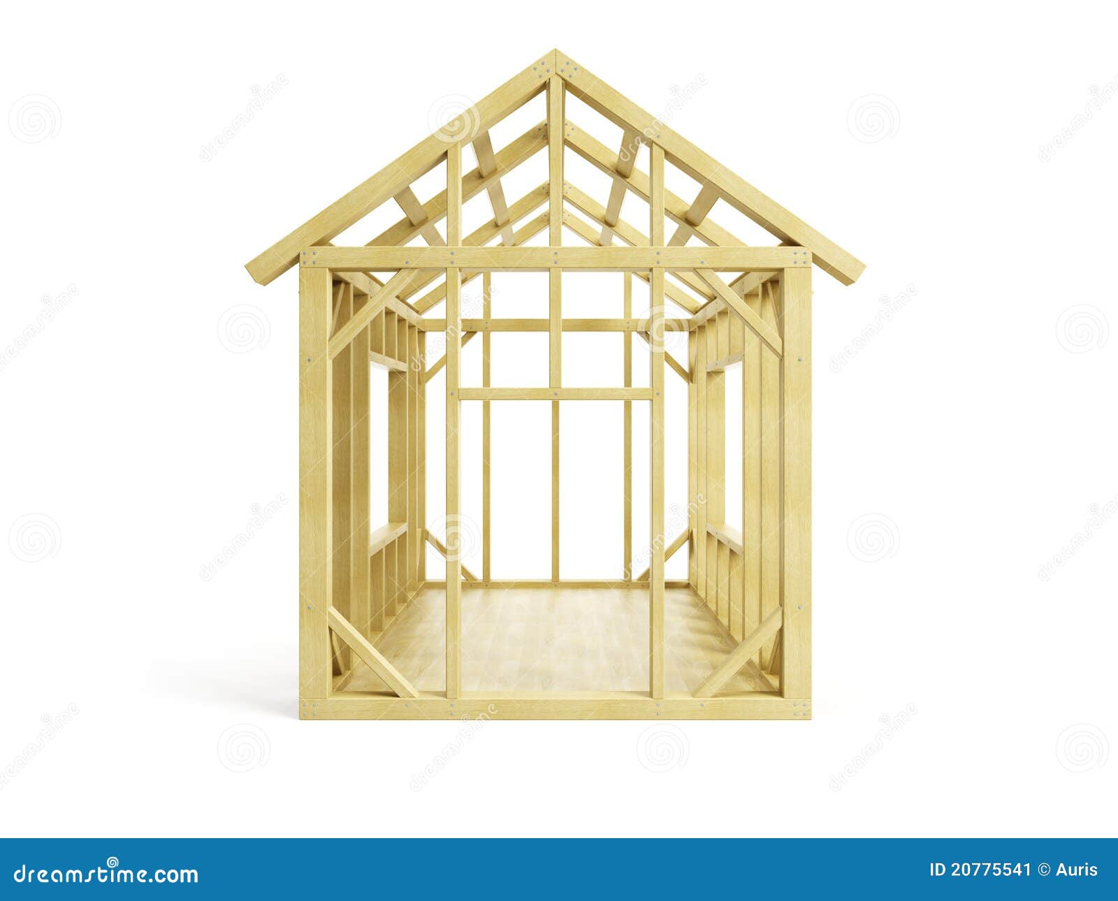 Home Construction. House Build Stages. Isometric Cottage Building ...