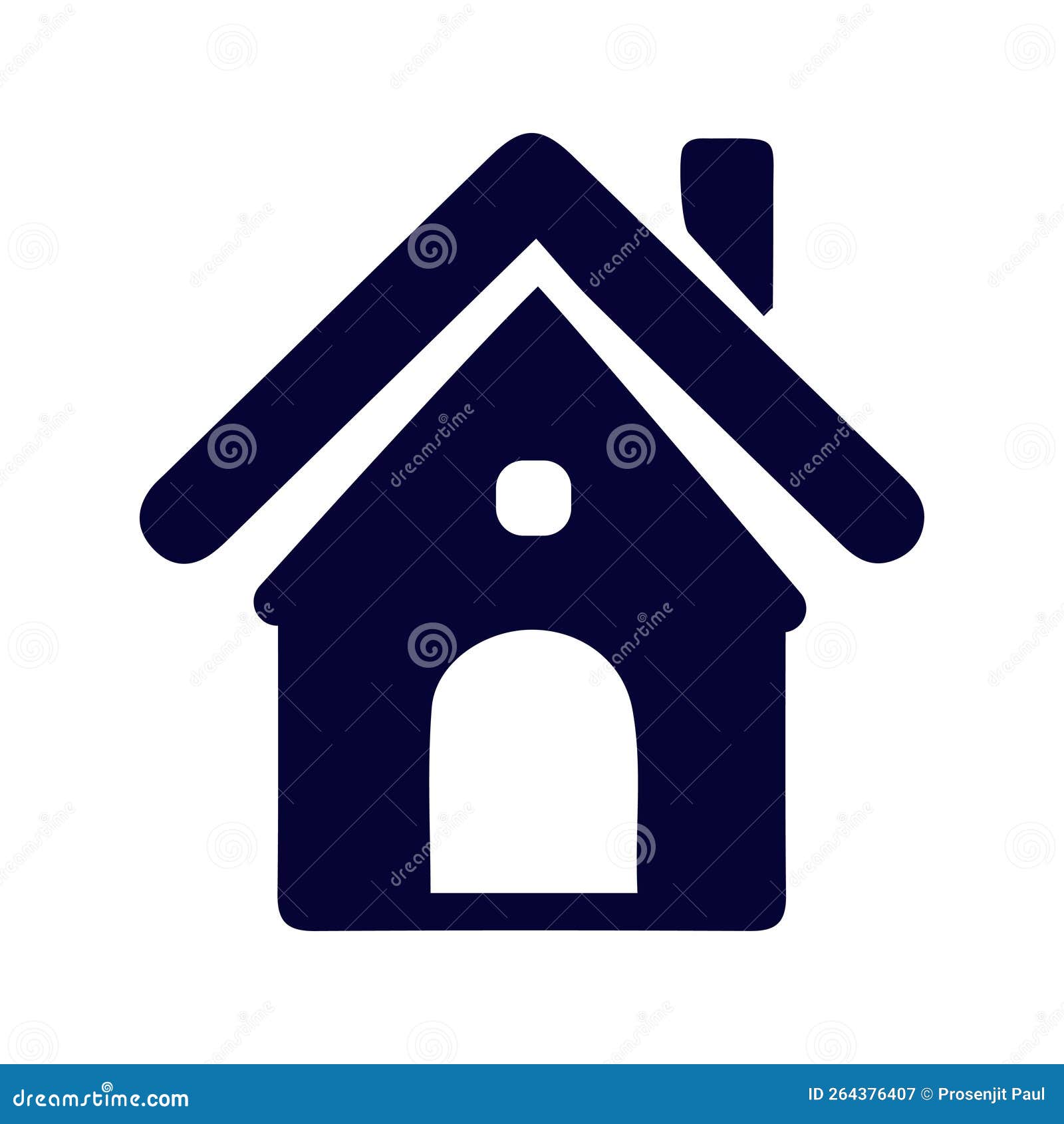 Home construction icon stock vector. Illustration of symbol - 264376407