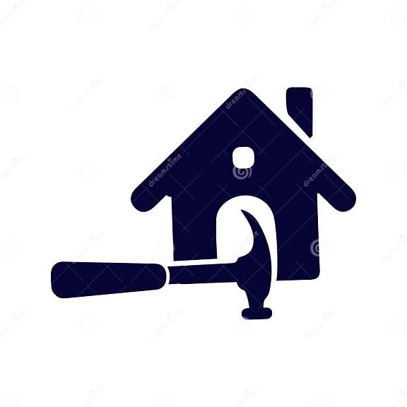 Home construction icon stock vector. Illustration of house - 264878640
