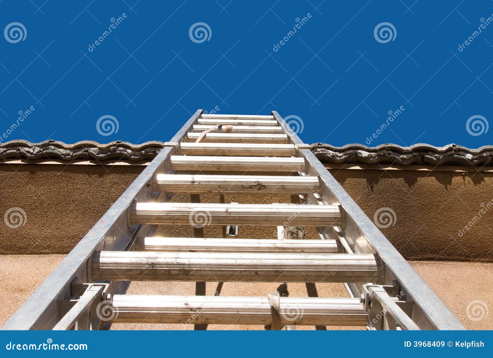 Home Construction with Ladder Stock Image - Image of build, slate: 3968409