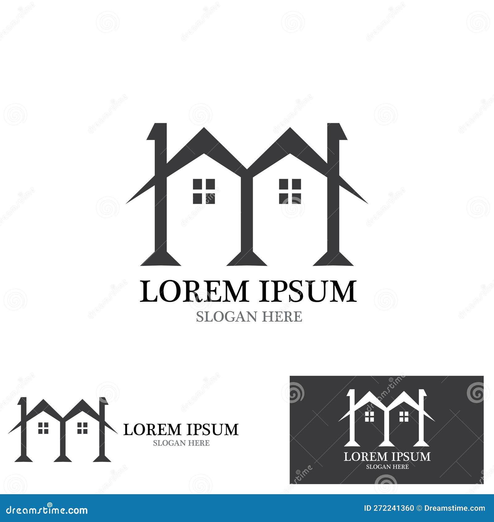 Home Construction Logo Vector Template Stock Illustration ...
