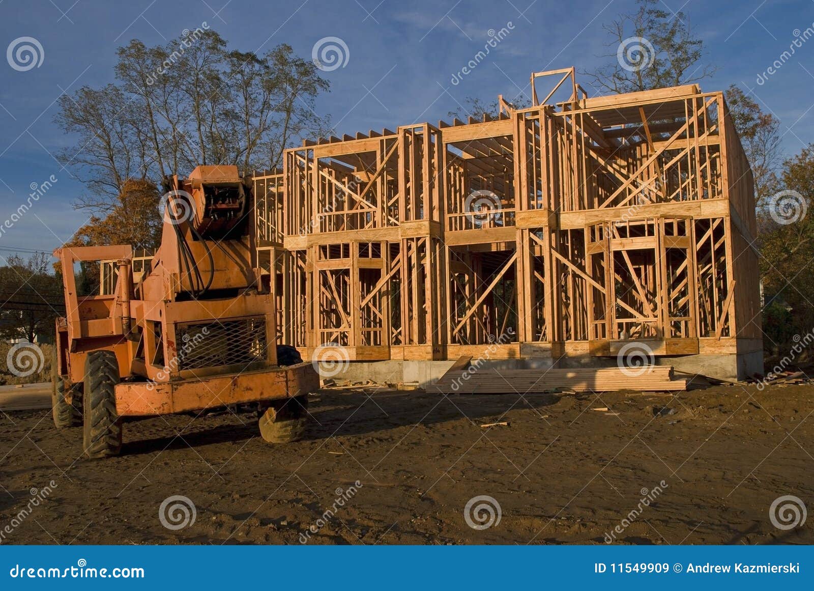 Home Construction Site stock image. Image of work, architecture - 11549909