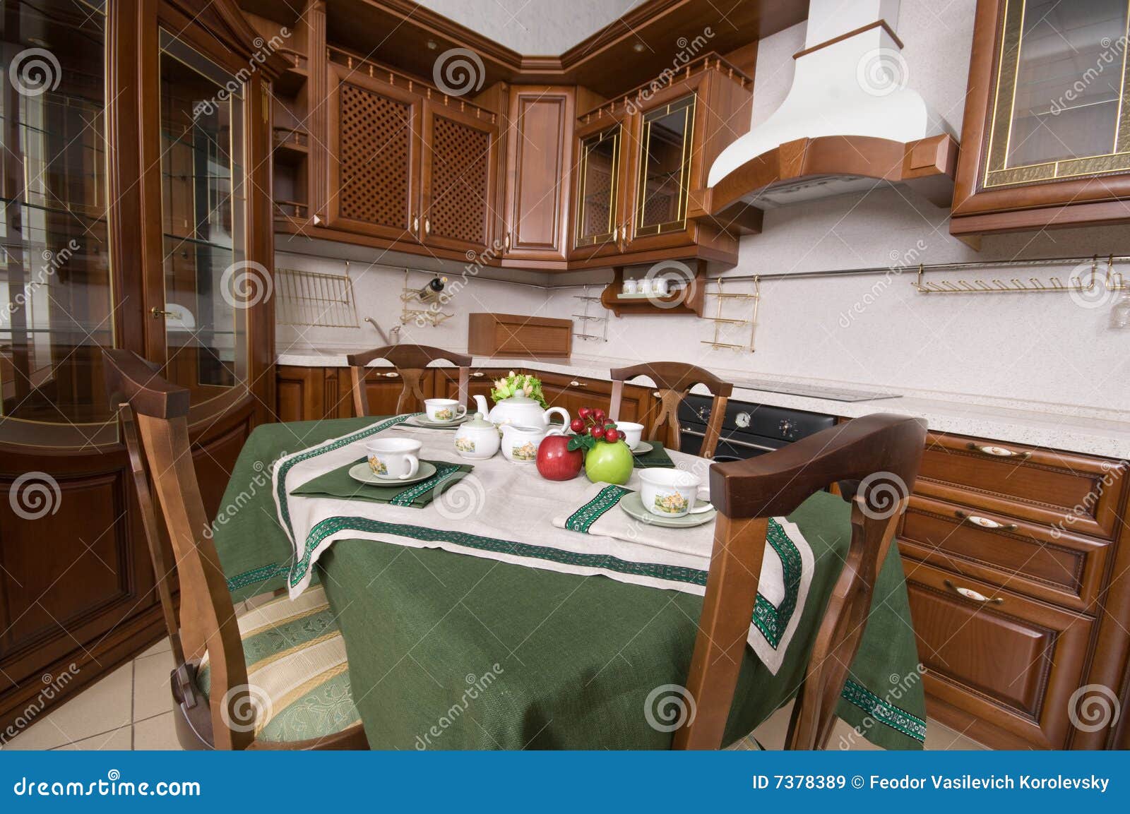 Home cookery furniture. stock image. Image of metalichesky - 7378389